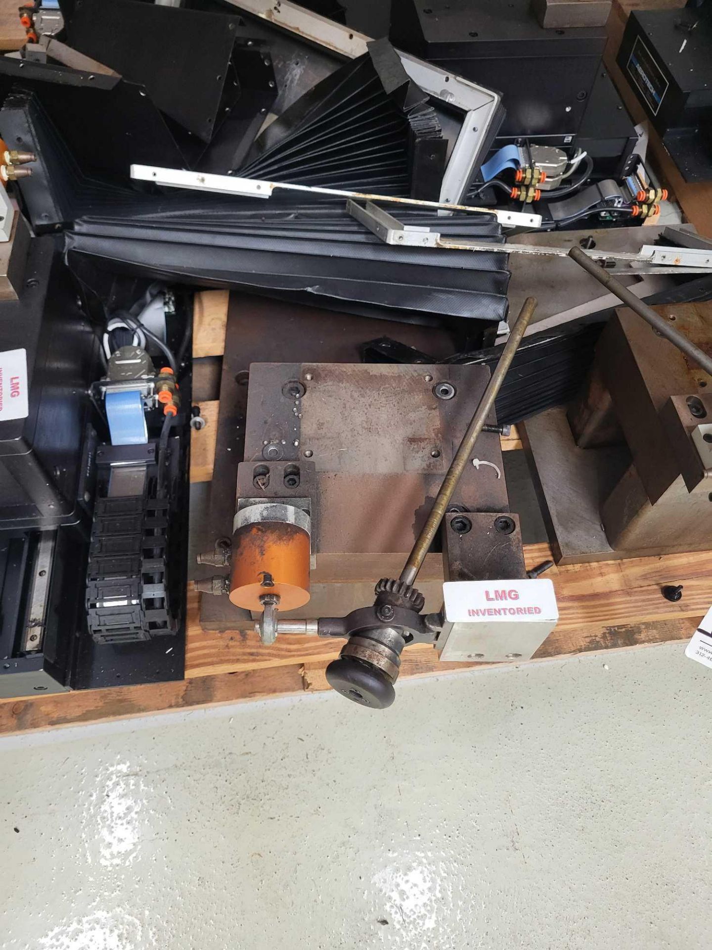 PALLETS OF AEROTECH ALS25020 LINEAR MOTOR POSITIONING STAGE MOTION ...