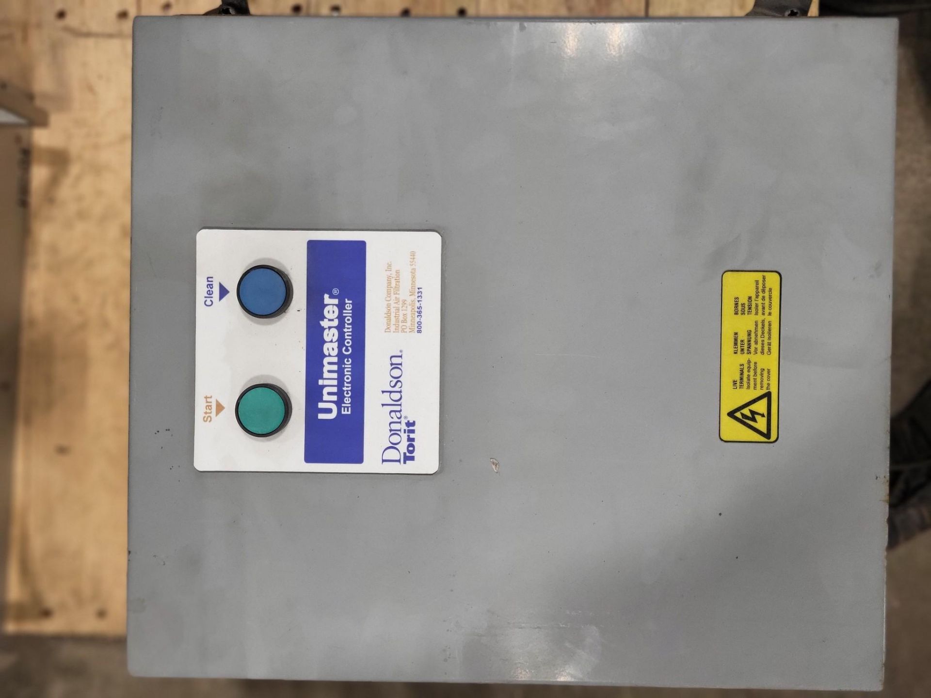 (4) TERMOTEK REFRIDGERANT UNITS AND (1) UNIMASTER DONALDSON TORIT ...