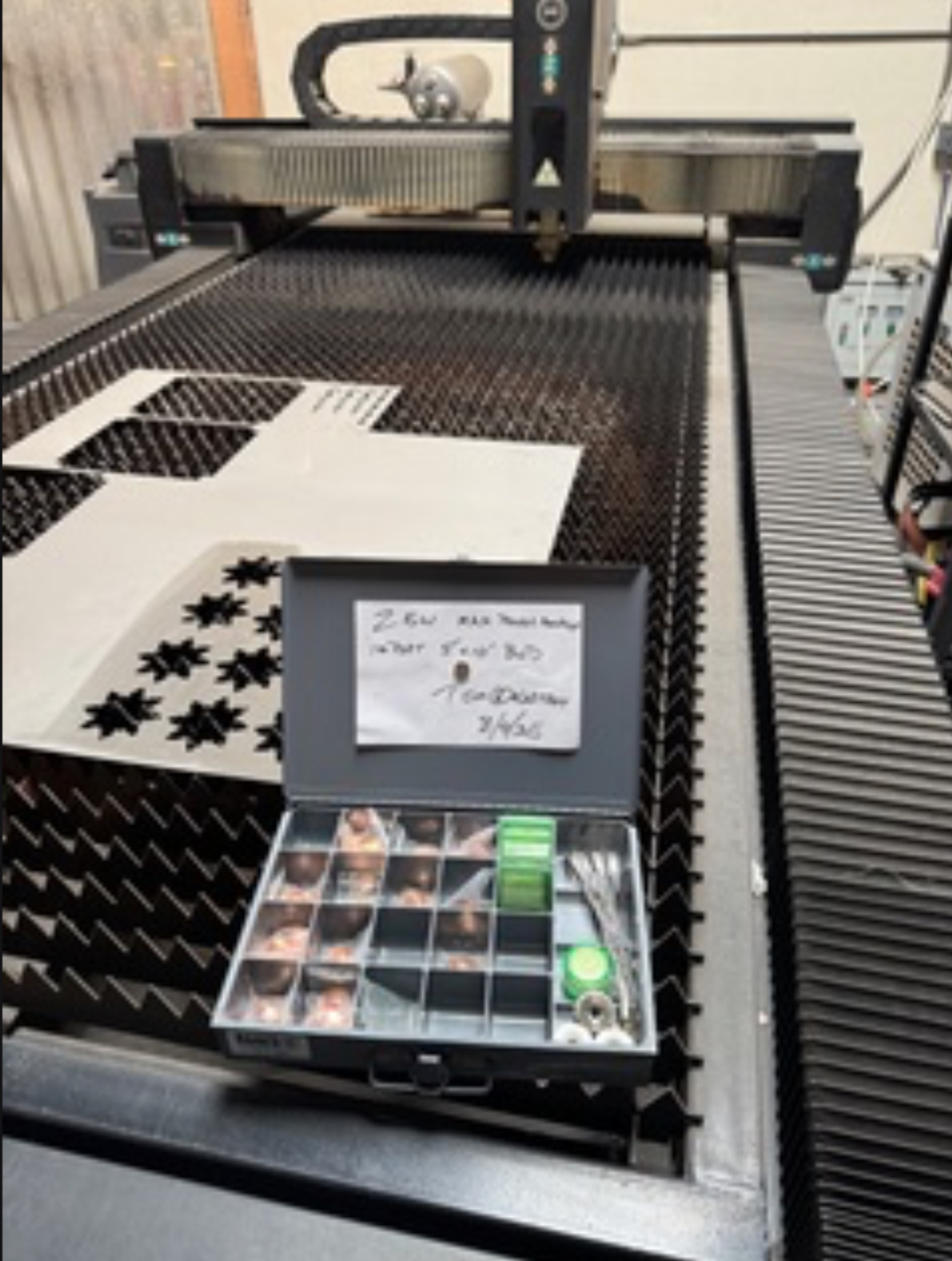 2019 2,000 WATT 5' X 10' DTC FIBER LASER TABLE SIZE: 5' X 10' POWER ...