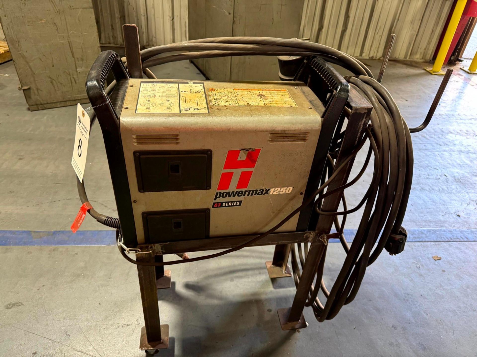 HYPERTHERM G3 SERIES POWERMAX 1250 PLASMA CUTTING SYSTEM SN: 1250 ...