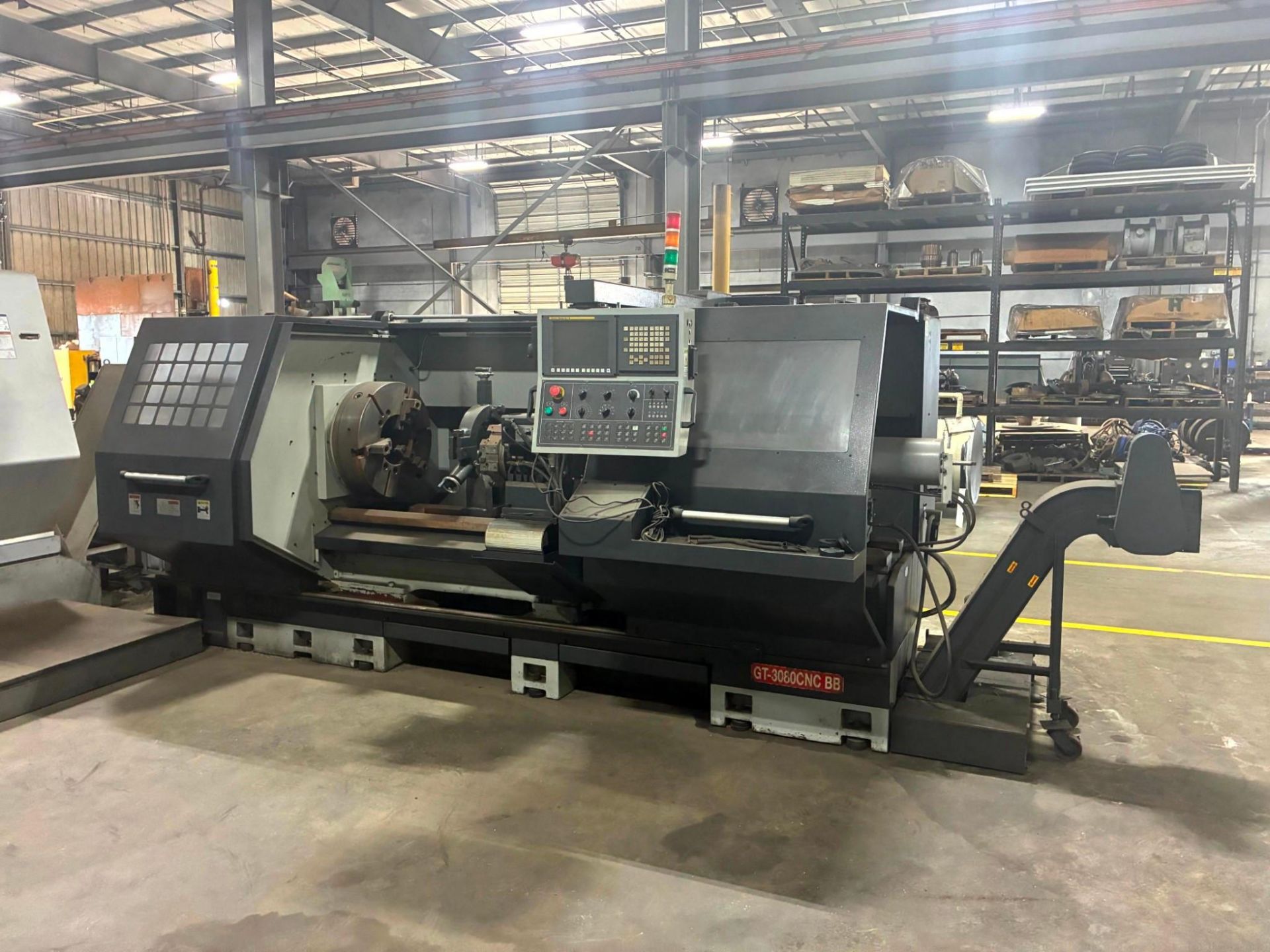 2015 GANESH GT-3080 BB CNC TURNING CENTER CHUCK SIZE: 25″ MAX TURNING ...