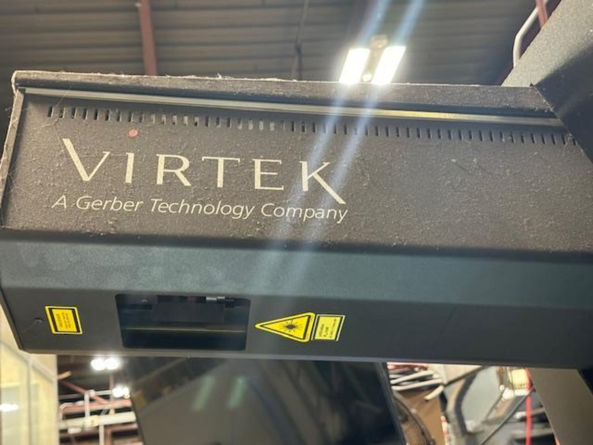 VIRTEK INSPECTION MEASURING LASER SCANNER SCANNING ACCURACY (2D): 0.002 ...