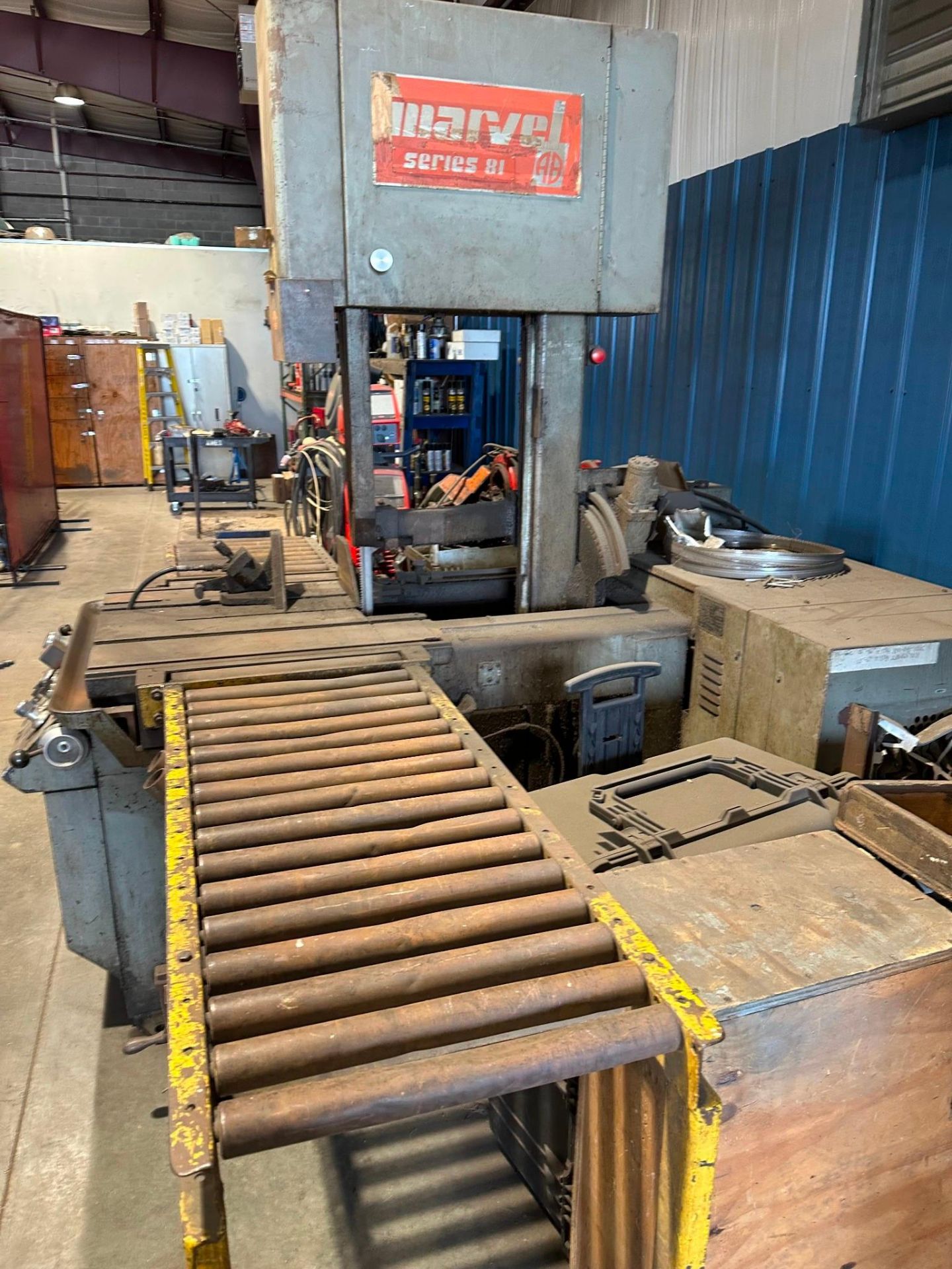 MARVEL SERIES 81/9 VERTICAL BAND SAW ELECTRICAL: 460V, 3-PHASE Item ...