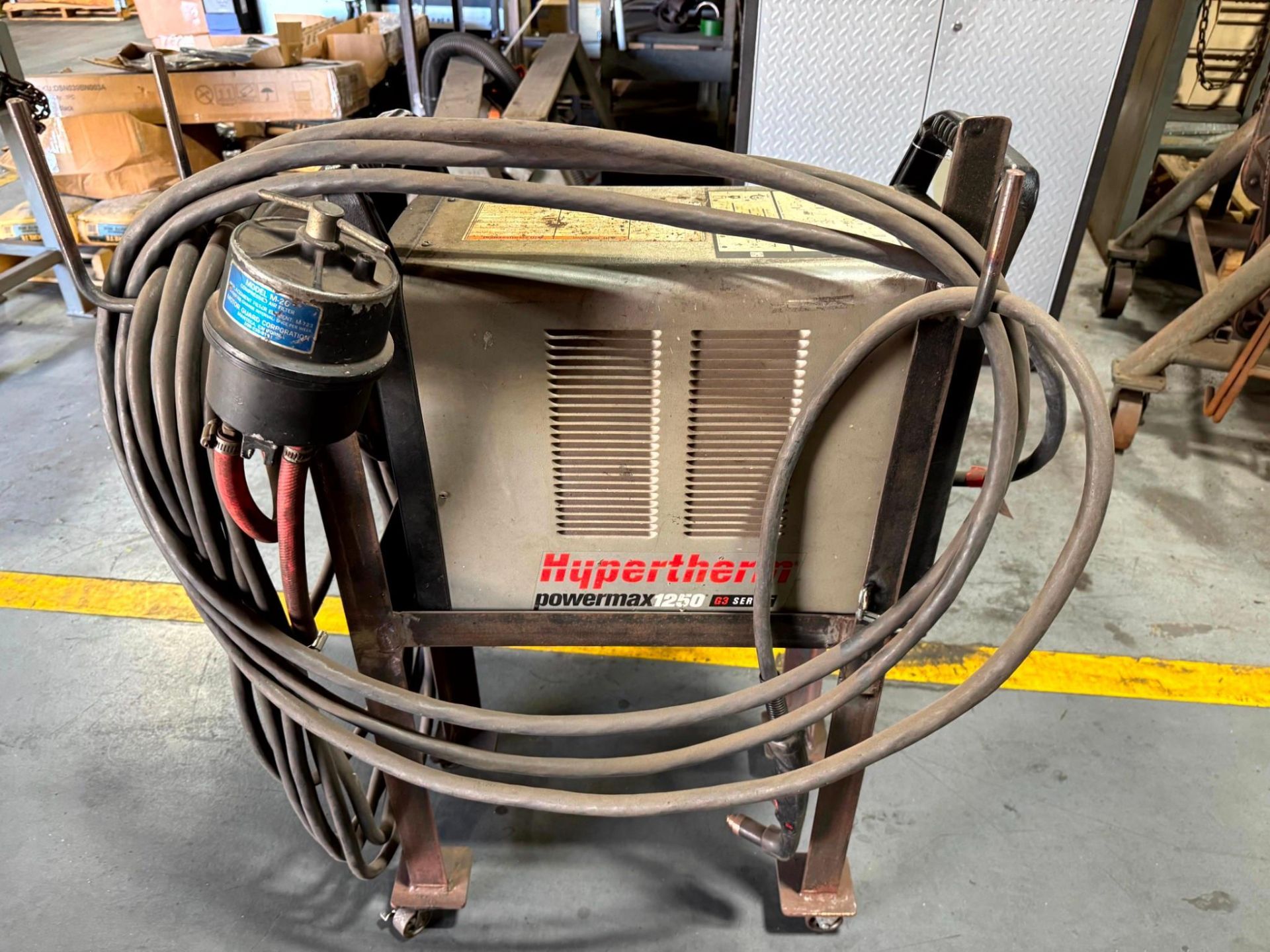 HYPERTHERM G3 SERIES POWERMAX 1250 PLASMA CUTTING SYSTEM SN: 1250 ...
