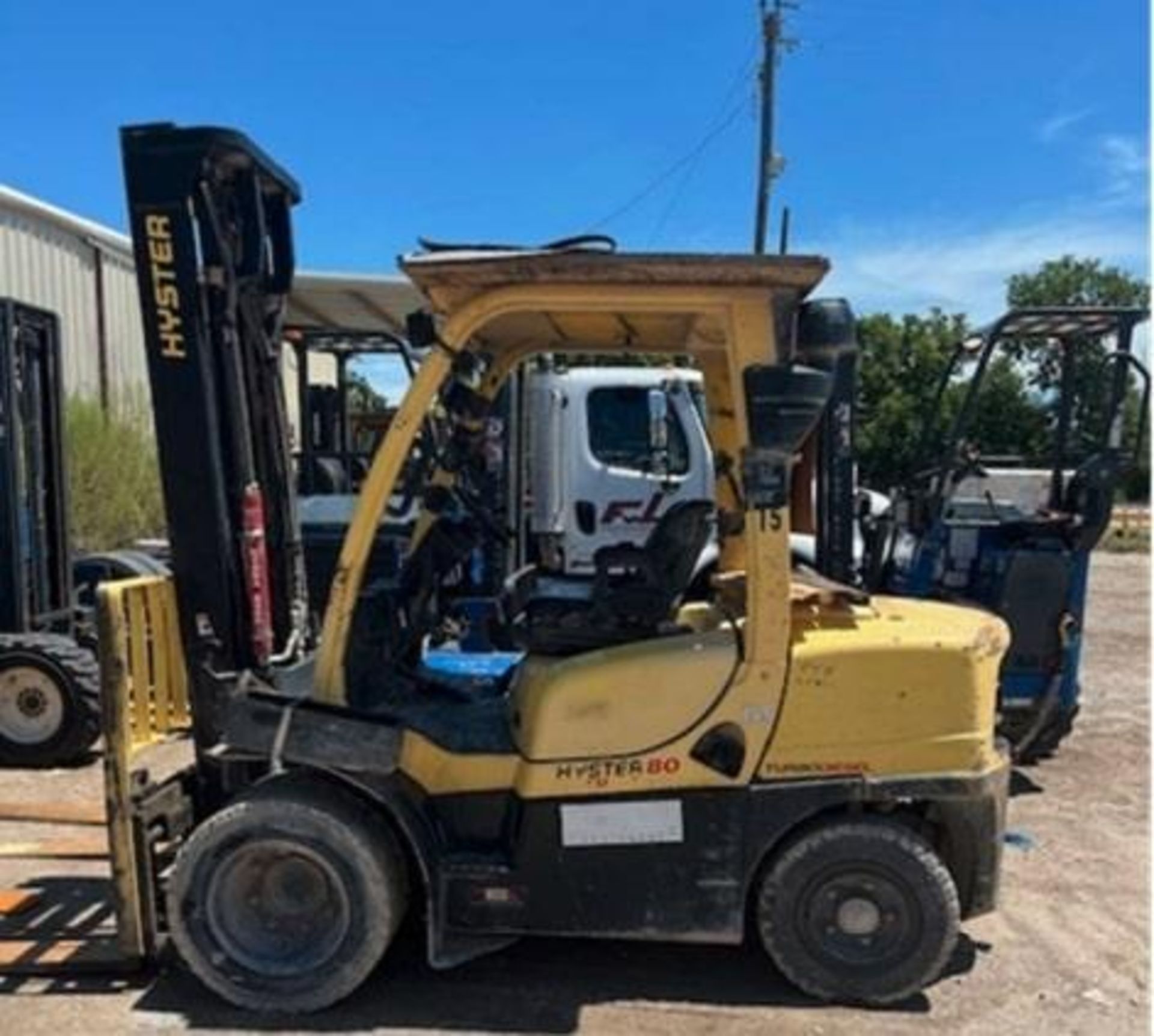 2020 HYSTER H80FT FORKLIFT - 8,000 LB CAPACITY, SIDE SHIFT YEAR / MAKE ...