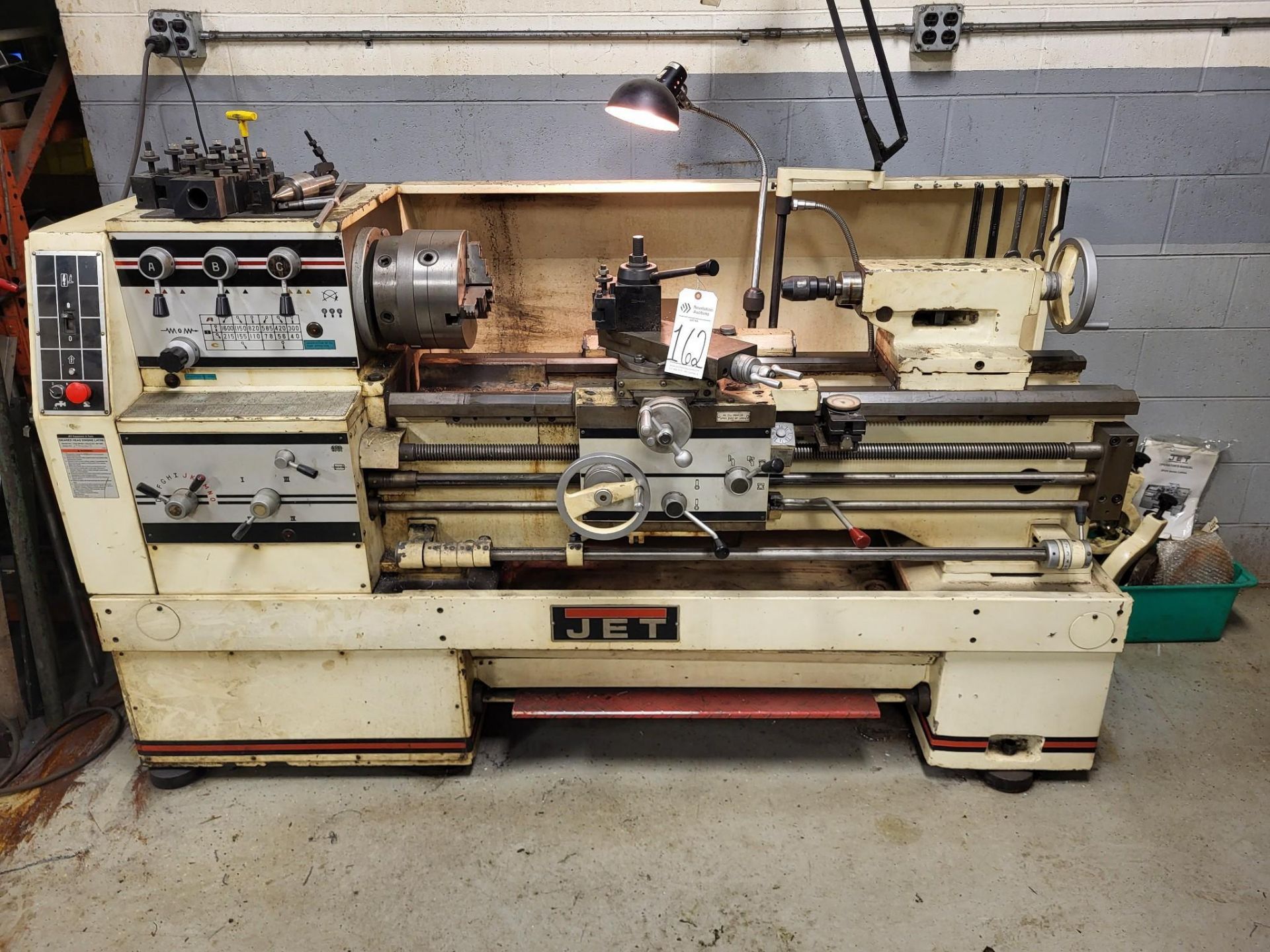 JET 1440-3PGH GEARED HEAD ENGINE LATHE SN: 9706GC0062 SPECIFICATION ...