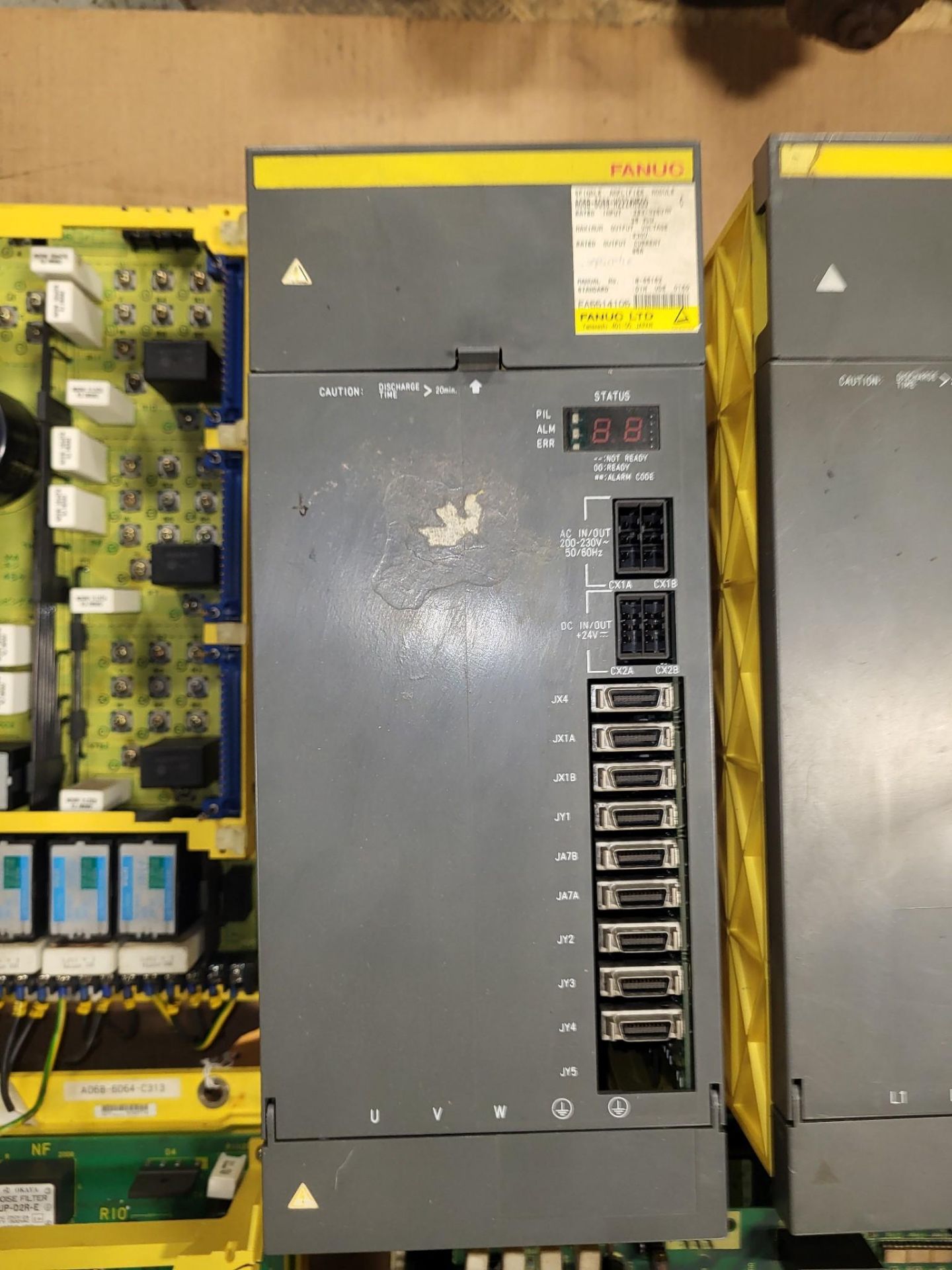 ASSORTED FANUC SPINDLE SERVO AND SPINDLE AMP UNITS Item Location ...