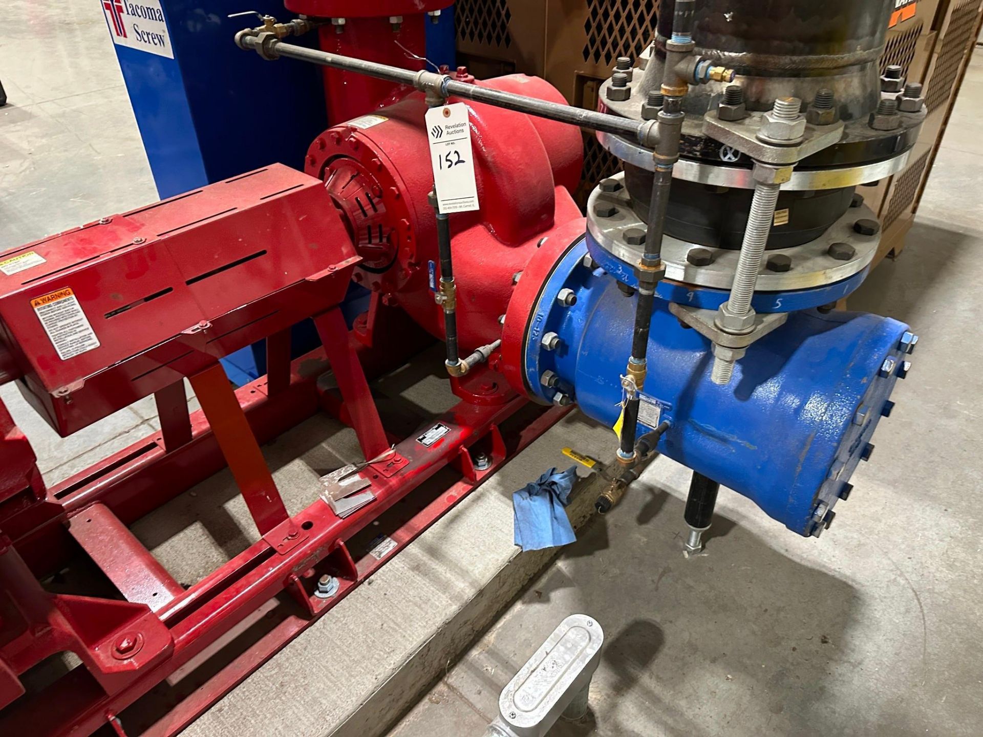 BELL & GOSSETT VSC RHR MODEL 8X10X10.5B 10.5SSF PUMP WITH AMERICAN ...