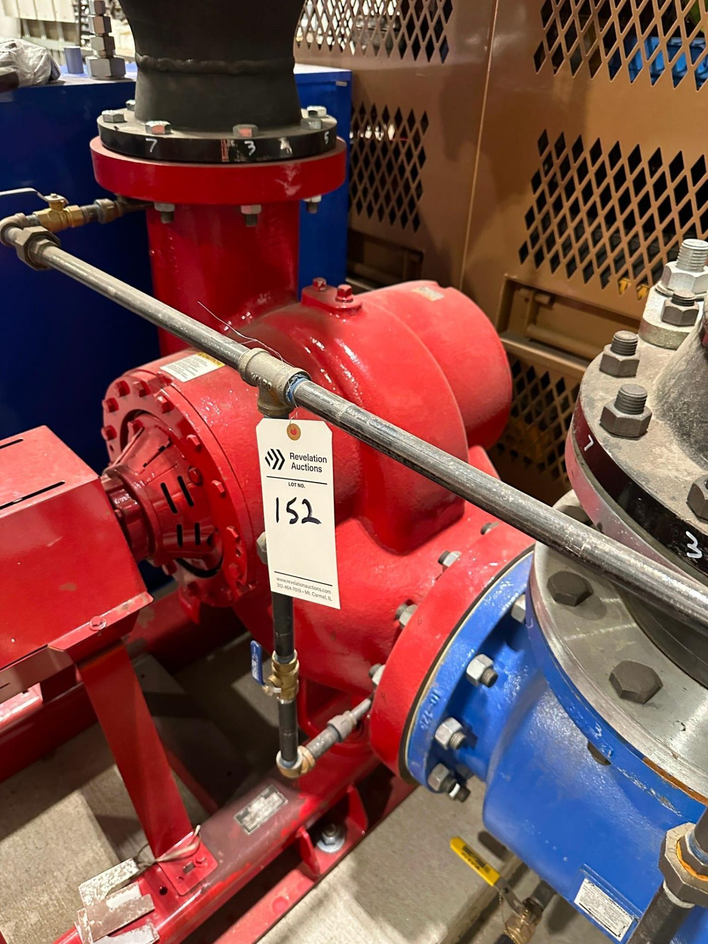 BELL & GOSSETT VSC RHR MODEL 8X10X10.5B 10.5SSF PUMP WITH AMERICAN ...
