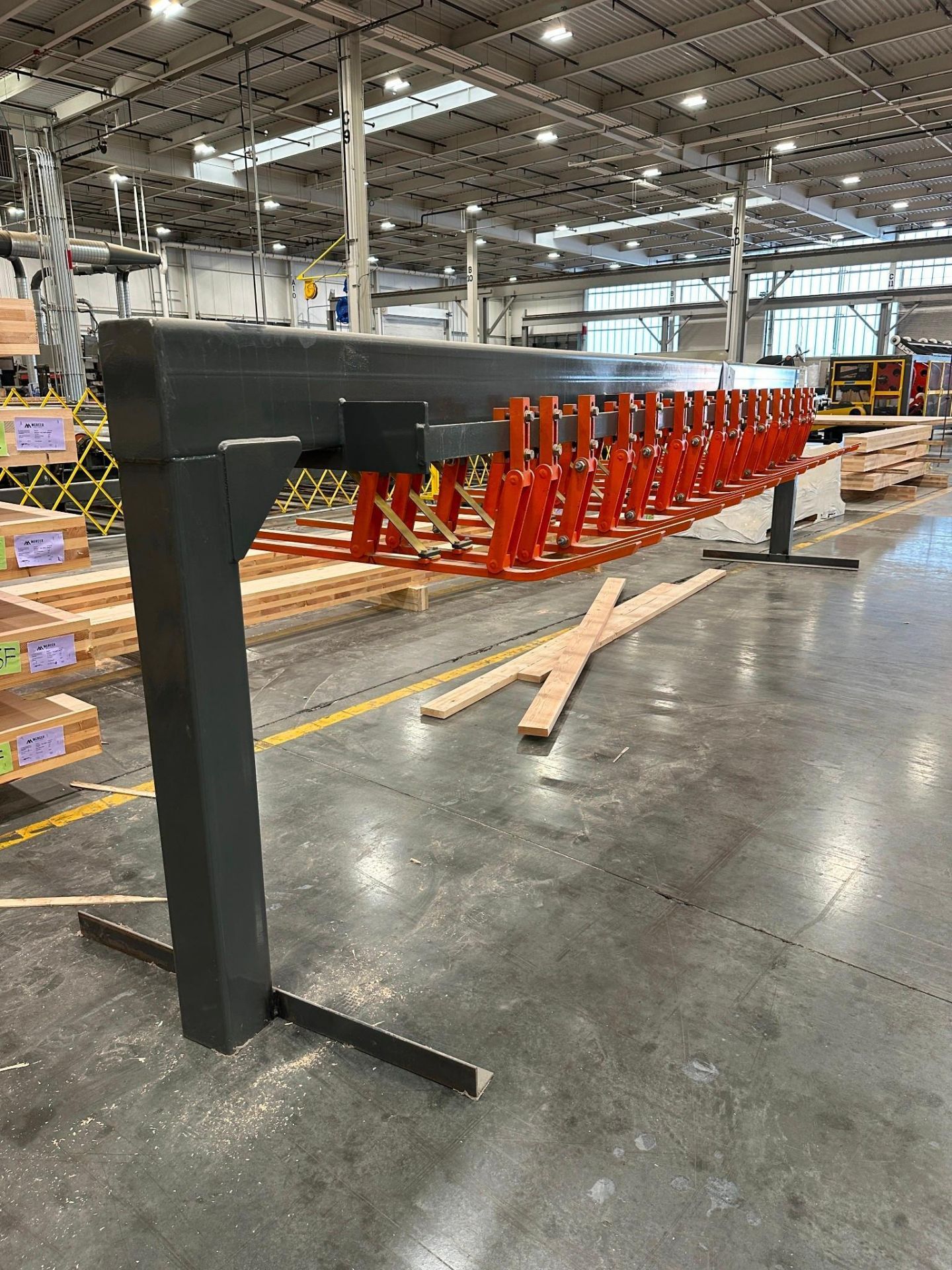 2023 USNR TRIMMER OUTFEED HOLD DOWNS, NEW, NEVER USED SN: 10553- 0115 ...