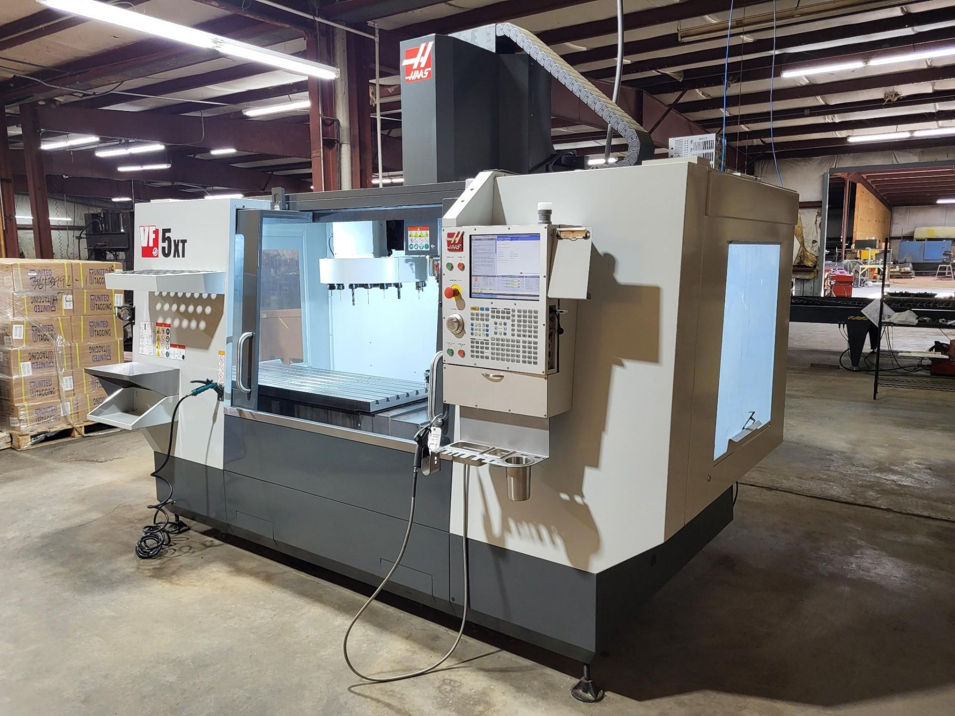 2023 HAAS VF-5/40XT CNC VMC VERTICAL MACHINING CENTER WITH COOLANT ...