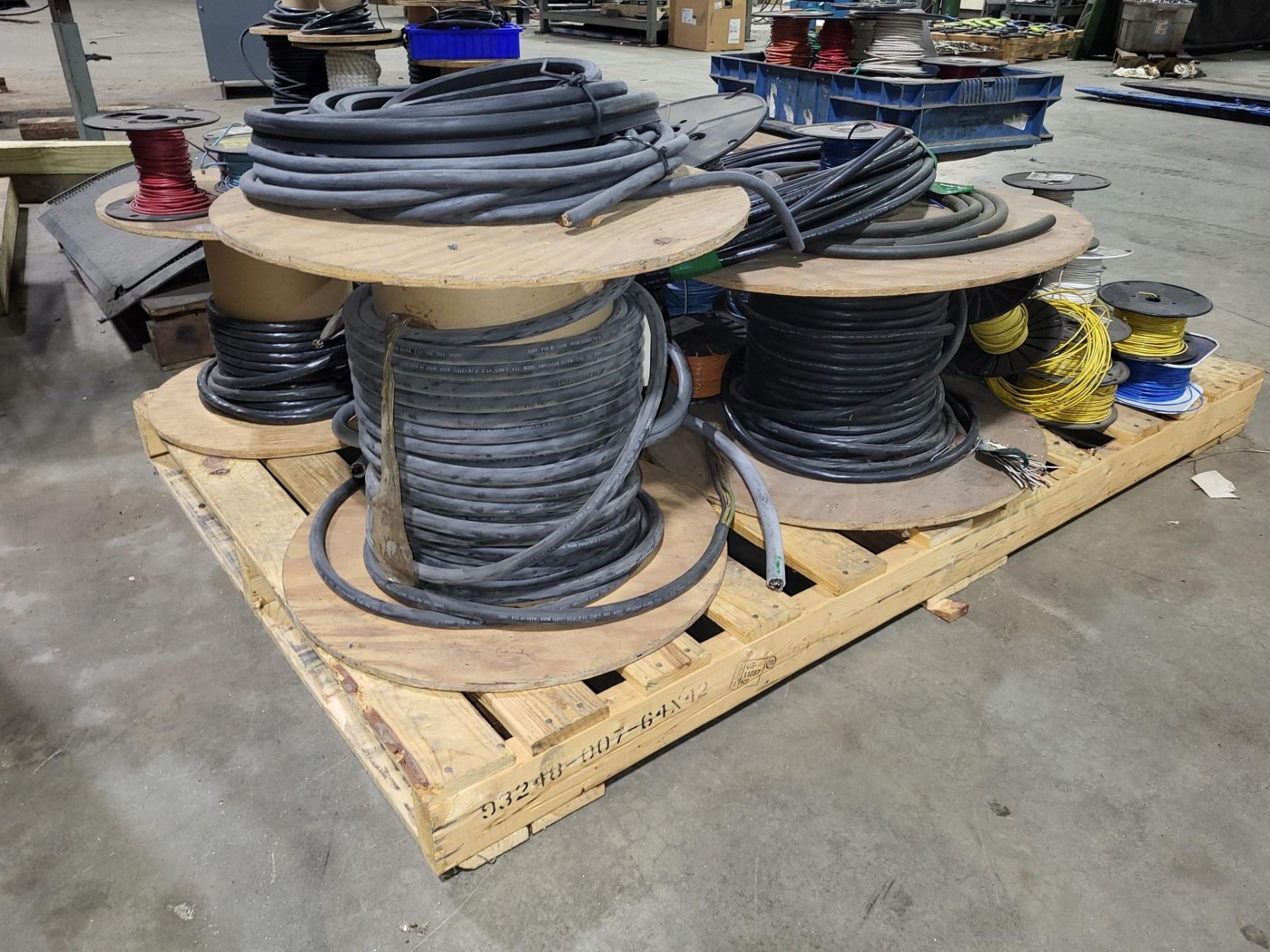 ASSORTED ROLLS OF NEW WIRE Item Location - Cookeville, TN NO OUT OF ...