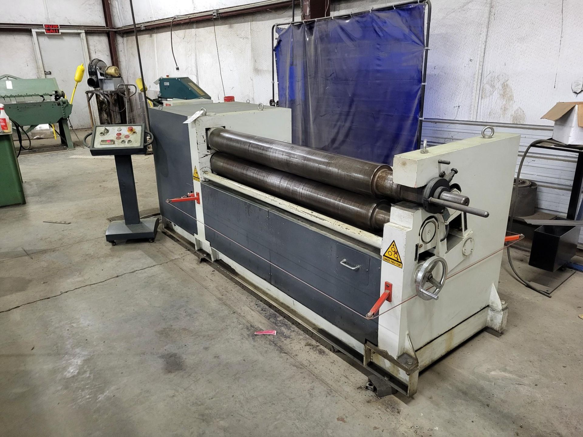 2016 5′ X 1/4″ U.S. INDUSTRIAL HYDRAULIC PLATE ROLL SN: 150005 ...