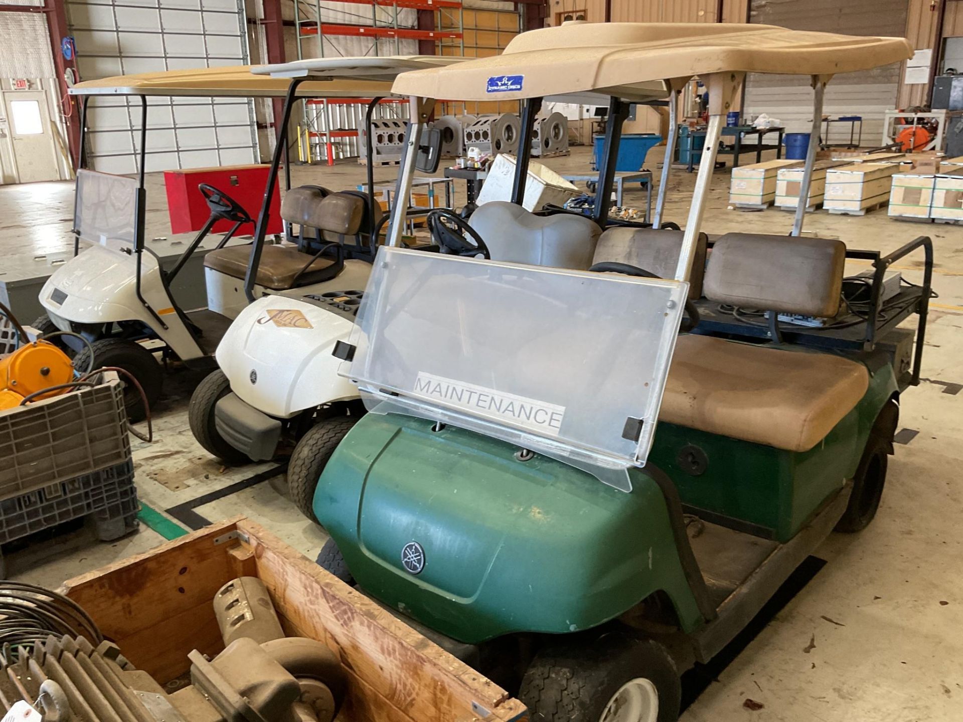 (3) GOLF CARTS Item Location - Fort Worth, TX
