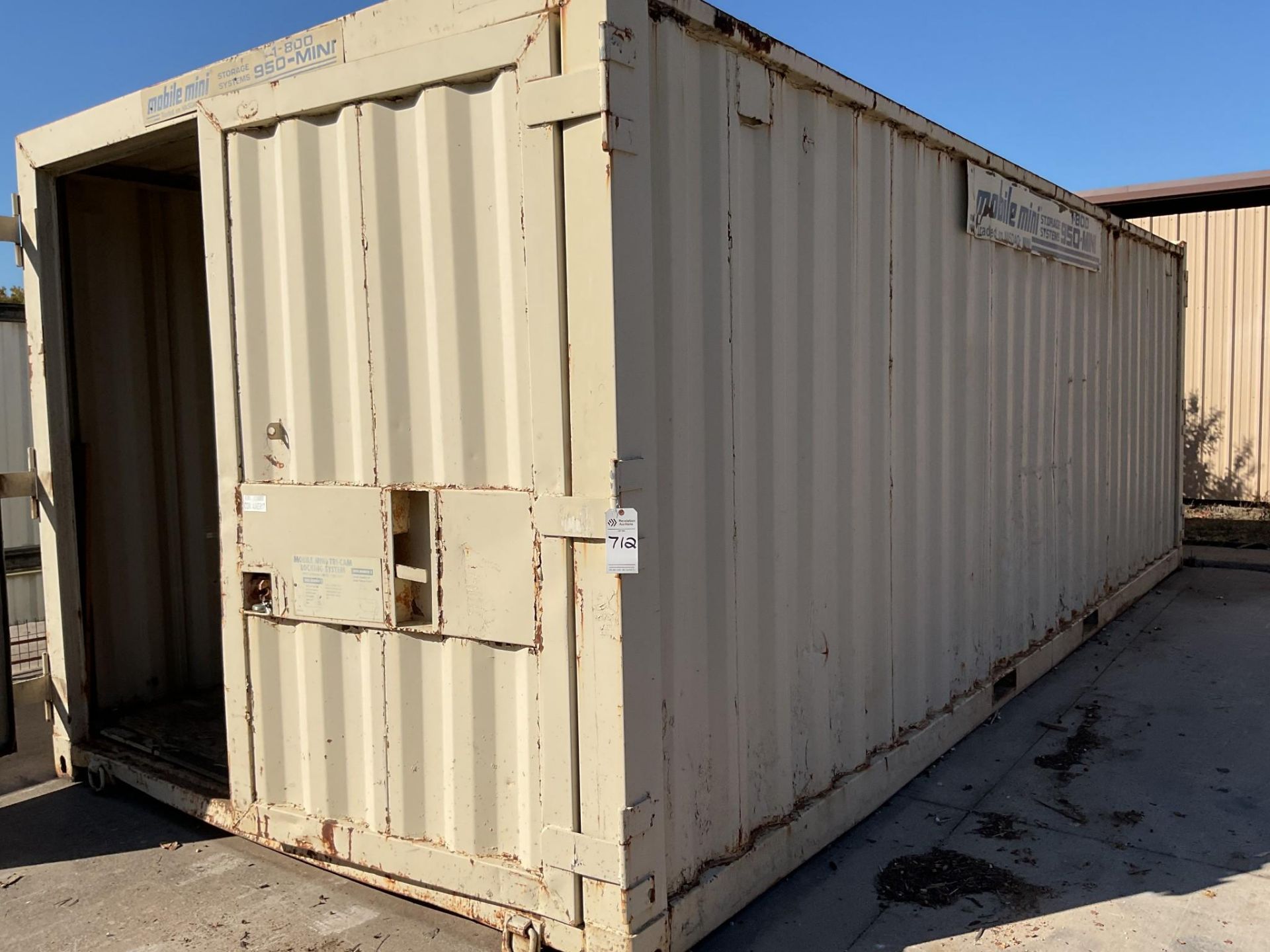 MOBILE MINI STORAGE CONTAINER, 25' X 10' X 8' Item Location - Fort ...
