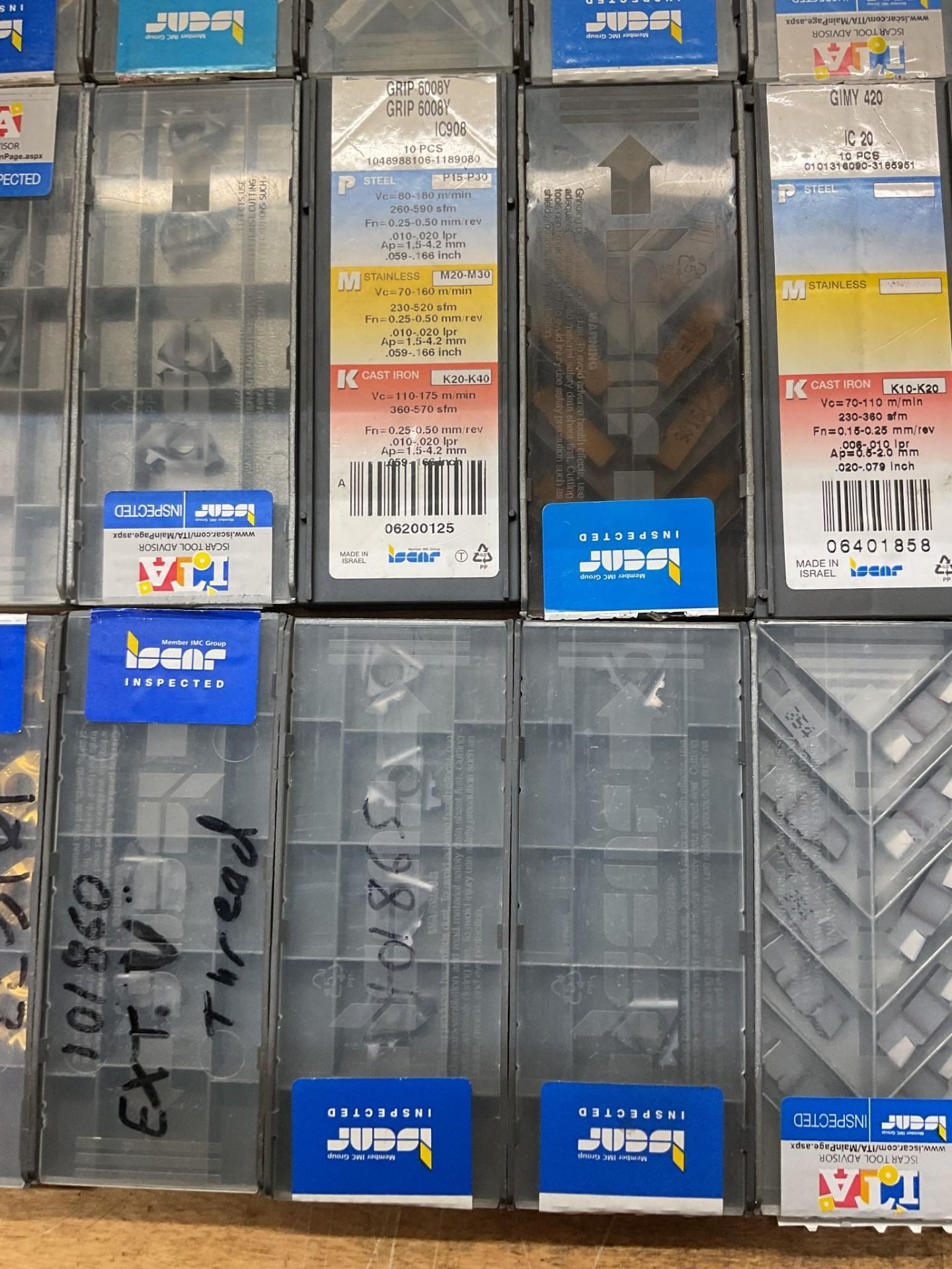 INDEXABLE CUTTER INSERTS Item Location - Fort Worth, TX