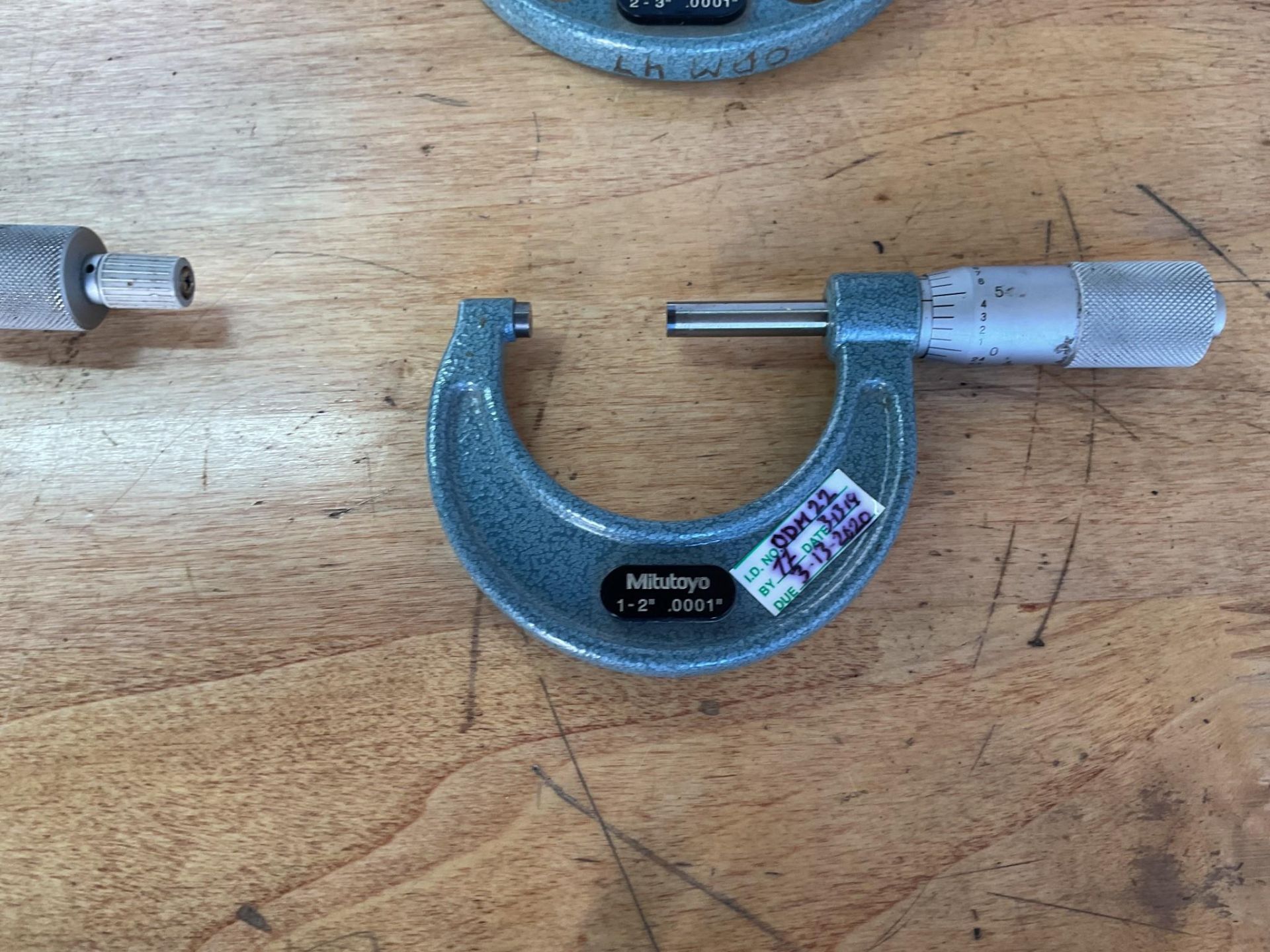 MITUTOYO 0-6" OUTSIDE MICROMETER SET, MODEL NUMBER 103-907-01 OR OMST ...