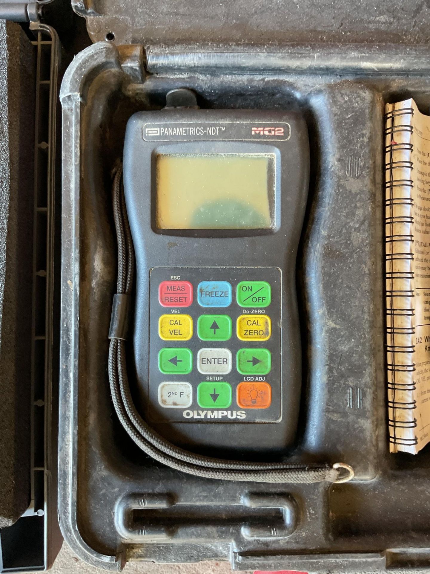 DEFELSKO POSITECTOR 6000 COATING THICKNESS GAUGE WITH CABLED PROBE AND ...