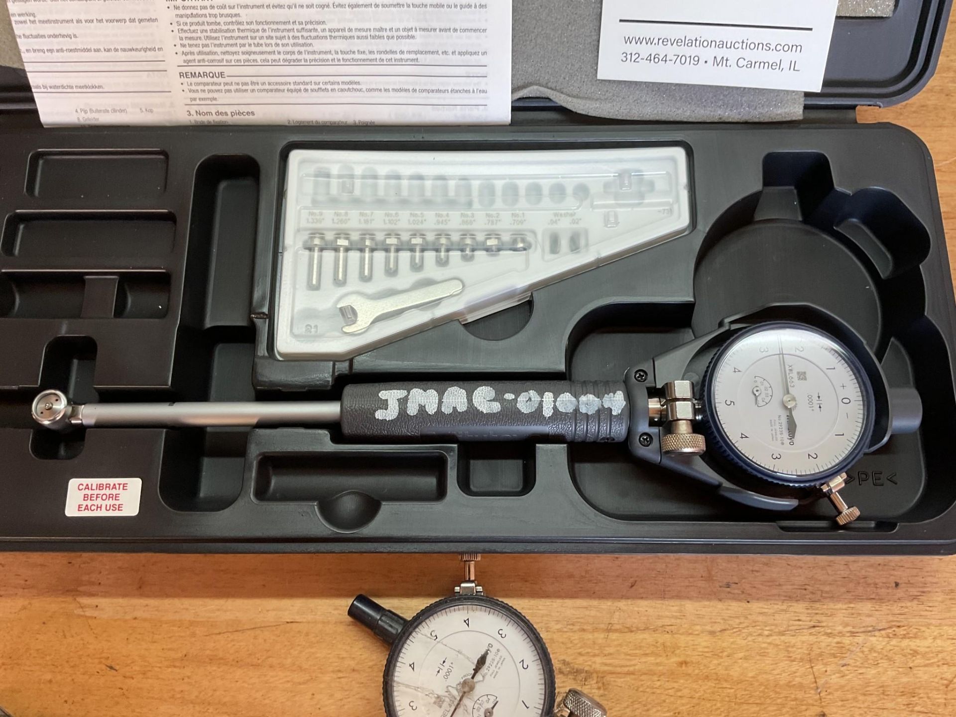 DIAL BORE GAUGE SET AND GAUGES Item Location - Fort Worth, TX