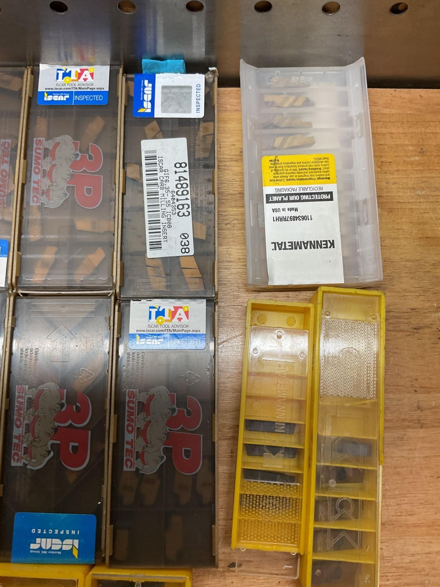 INDEXABLE CUTTER INSERTS Item Location - Fort Worth, TX