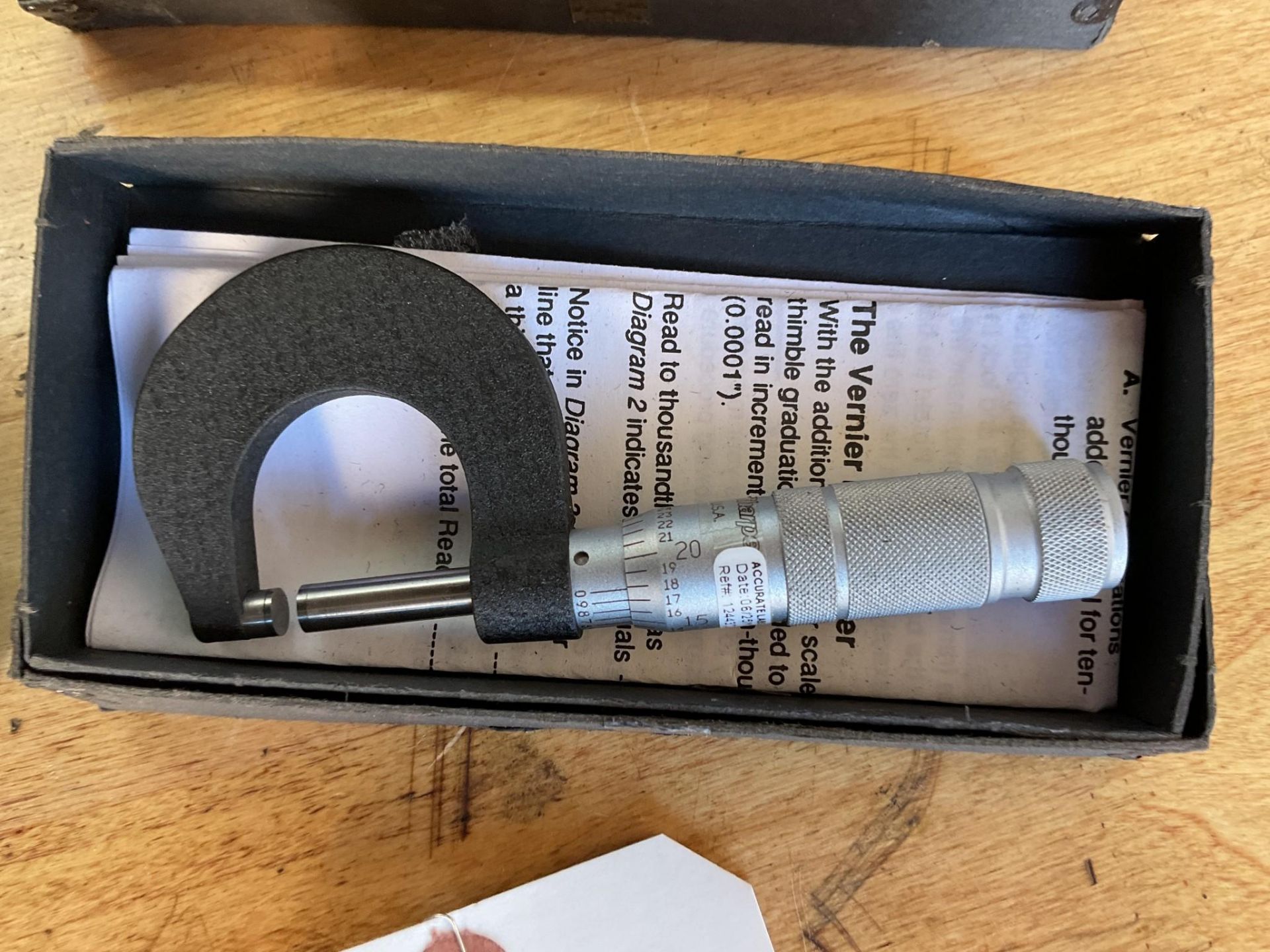 BROWN & SHARPE MECHANICAL OUTSIDE MICROMETERS Item Location - Fort ...