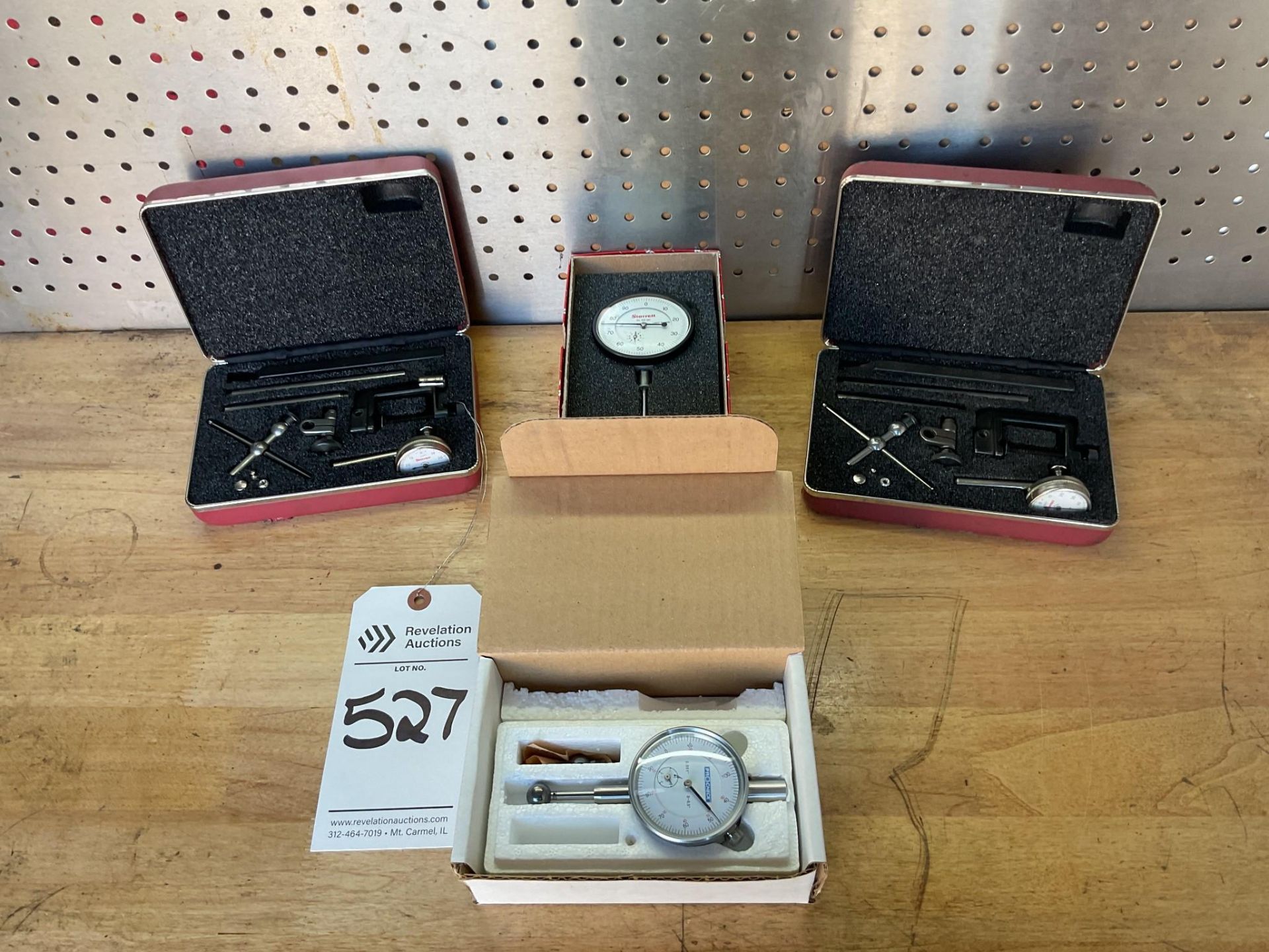 STARRETT DIAL INDICATORS AND DIAL INDICATOR STANDS Item Location - Fort ...