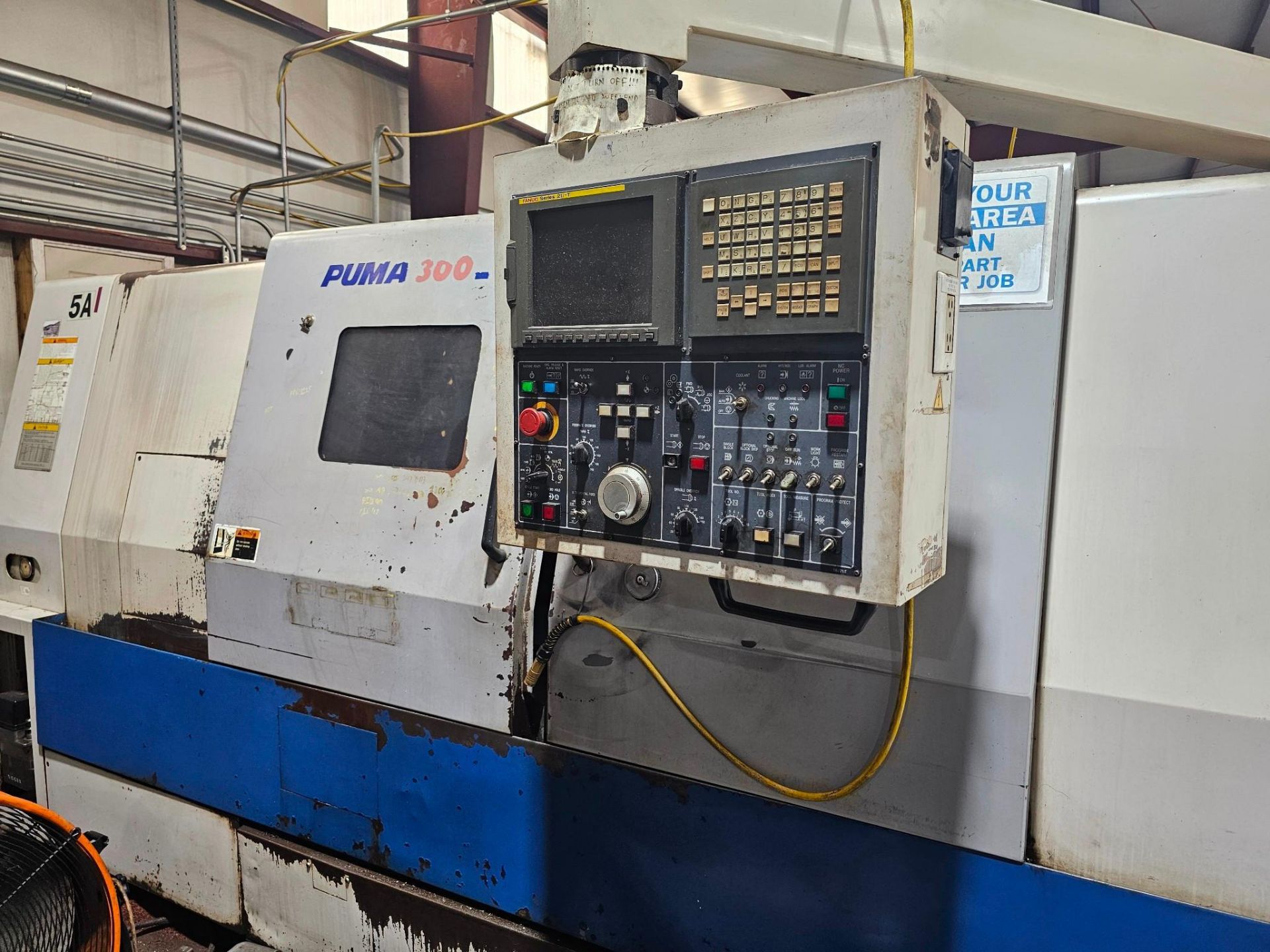 2001 DAEWOO PUMA 300LC CNC LATHE (SNP25L0310) (SN)P25L0310 MAX SWING ...