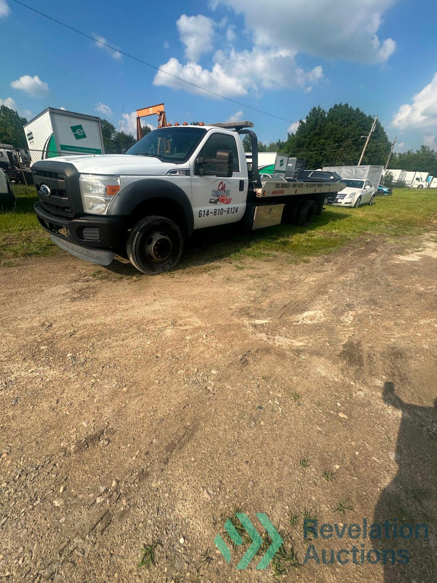 2016 FORD F-550 SUPER DUTY JERR-DAN ROLLBACK TOW TRUCK VIN/SN ...