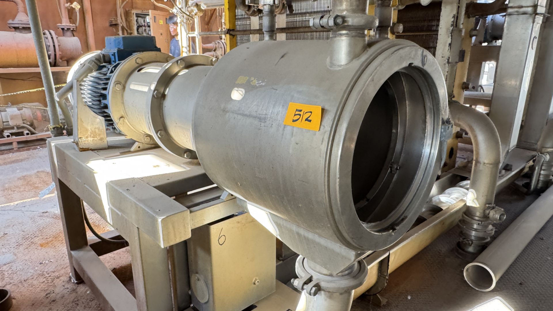 Bertocchi Turbo Extractor / Pulper, model DT800, All stainless contact ...