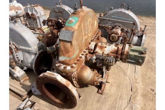 Elliott model DYRT steam turbine.