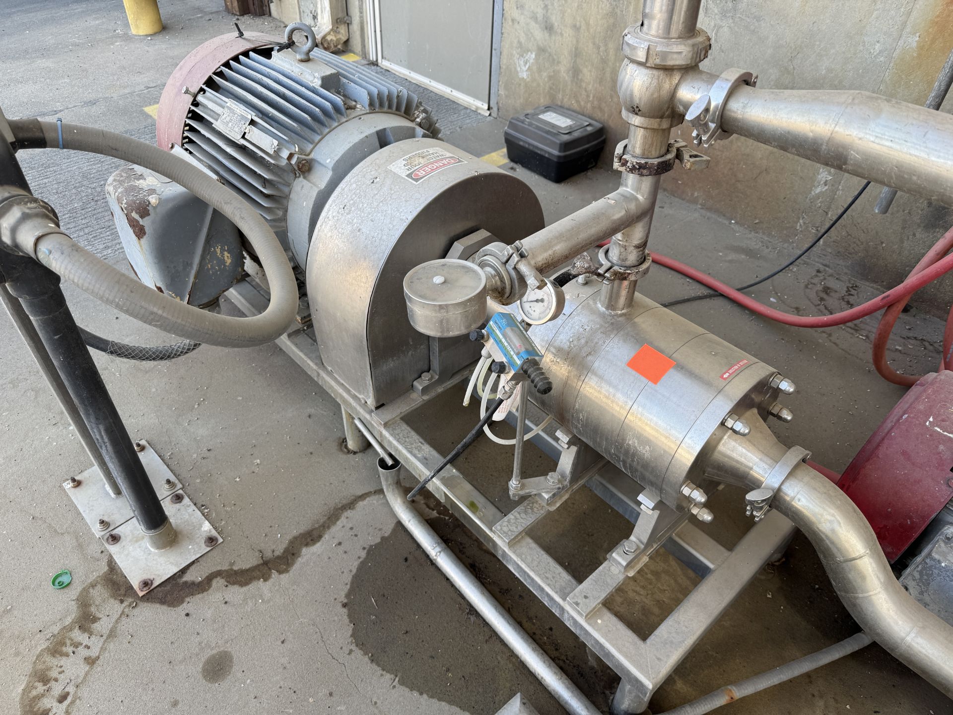 Admix In-Line Homogenizing / Particle Reduction Mill, model BSM60 ...