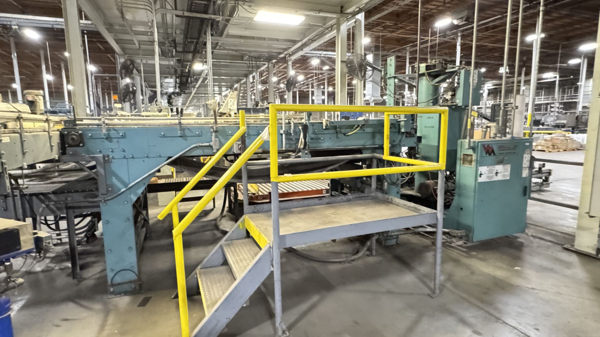 Whallon Brite Depalletizer - Line D, Magnetic head pick up, up to 3 to ...
