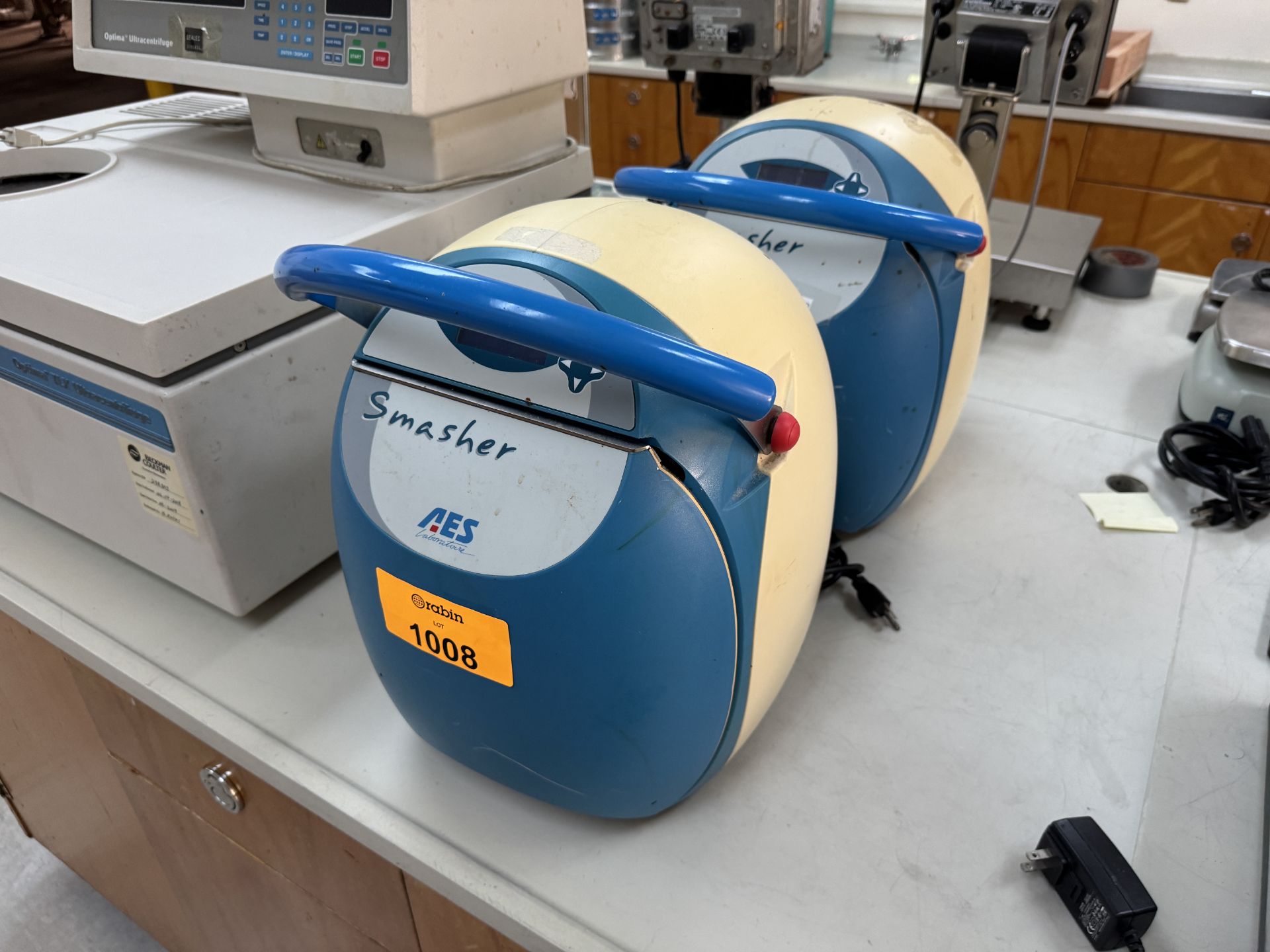 AES Chemunex Paddle Blender, model Smasher, s/n 70604733, 80 to 400 ml ...