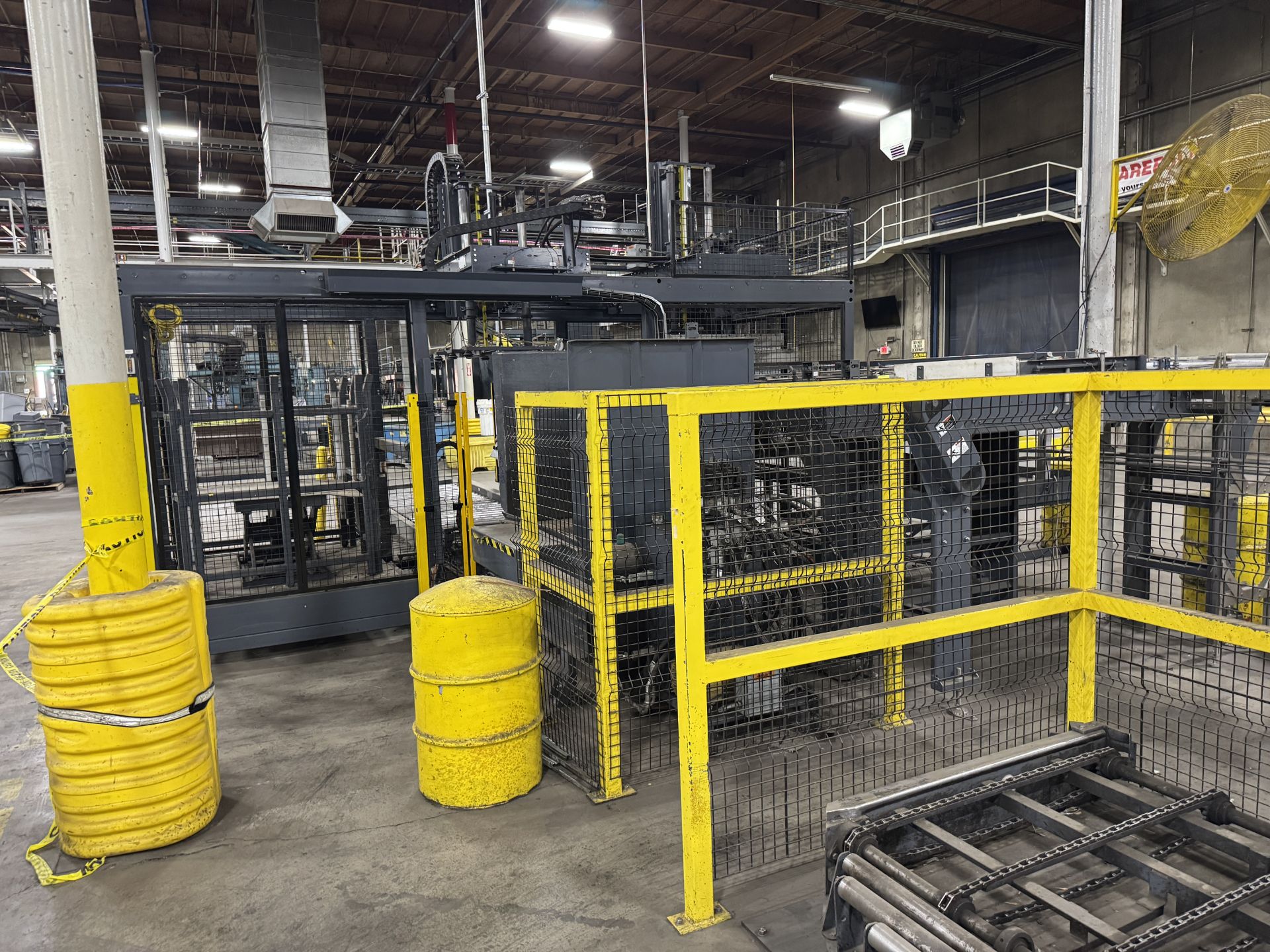 Whallon Double Brite Depalletizer - Line 5, model PD180F, s/n 11648 ...