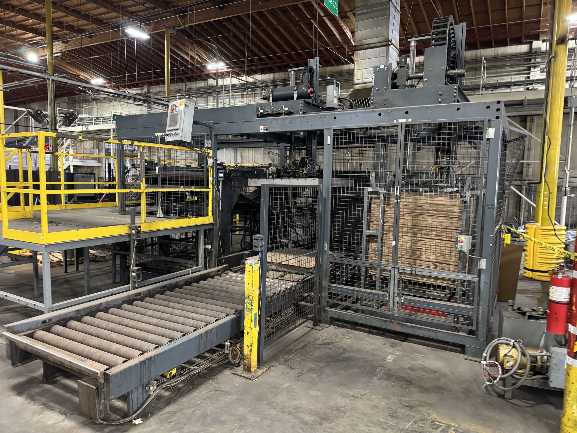 Whallon Brite Stack Palletizer/Depalletizer - Line 6/8, model PD180F, s ...