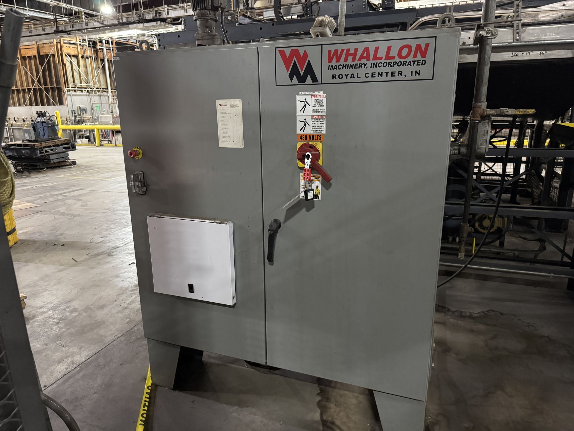 Whallon Brite Stack Palletizer/Depalletizer - Line 6/8, model PD180F, s ...