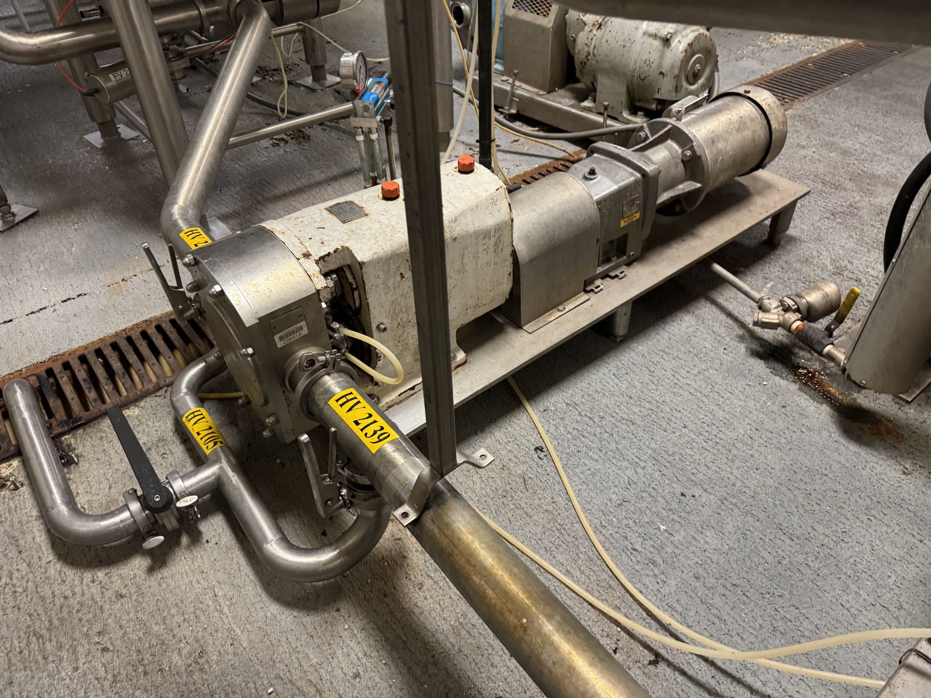 Alfa Laval Positive Displacement Pump, model SRU5/116/LS, s/n 424816 ...