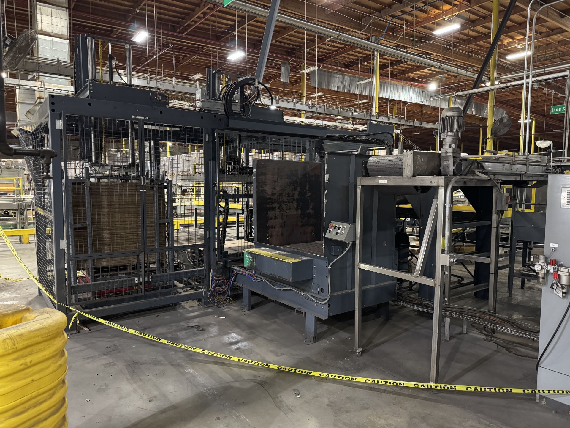 Whallon Brite Stack Palletizer/Depalletizer - Line 6/8, model PD180F, s ...