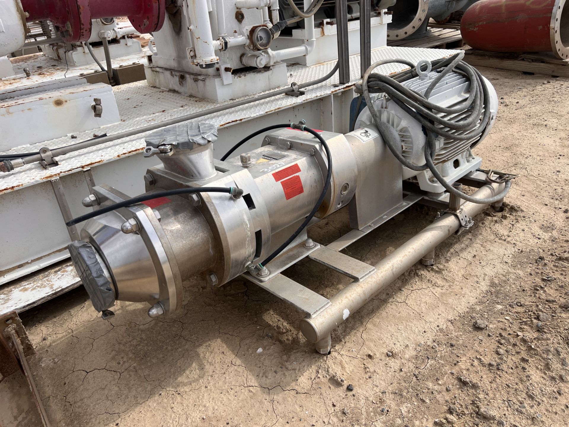 Boremann model SLH-180 helical pump, stainless steel, with extra ...