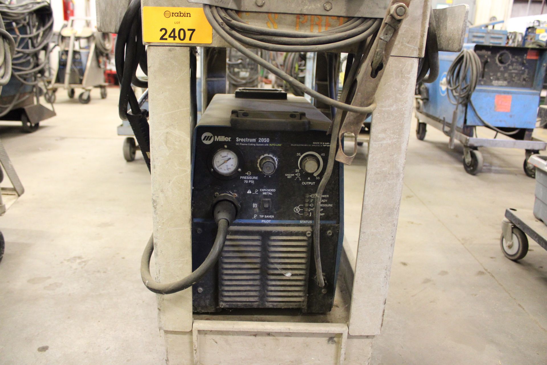 Miller plasma Cutter, model Spectrum 750, dc plasma cutting system with ...