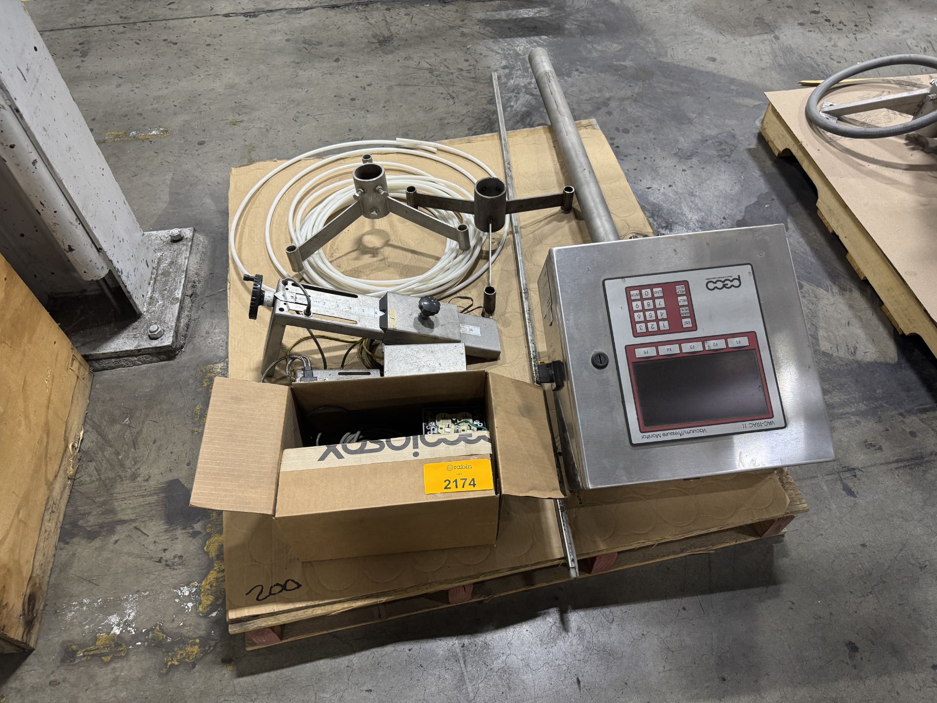 Peco Control panel, model TRAC 11-25, s/n 51417, stainless steel ...