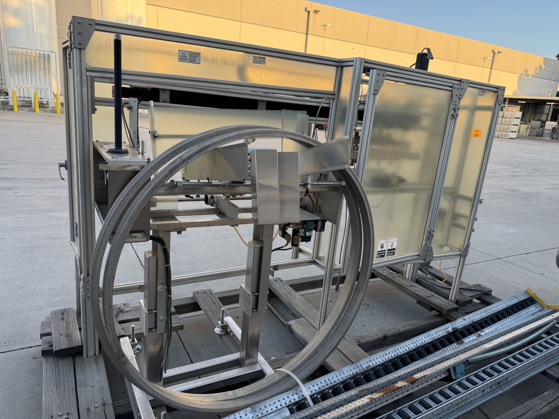 ARPAC Tray Shrink Wrapper, model 25TW-28SS, s/n 11443, 460v, 60hz, 3ph