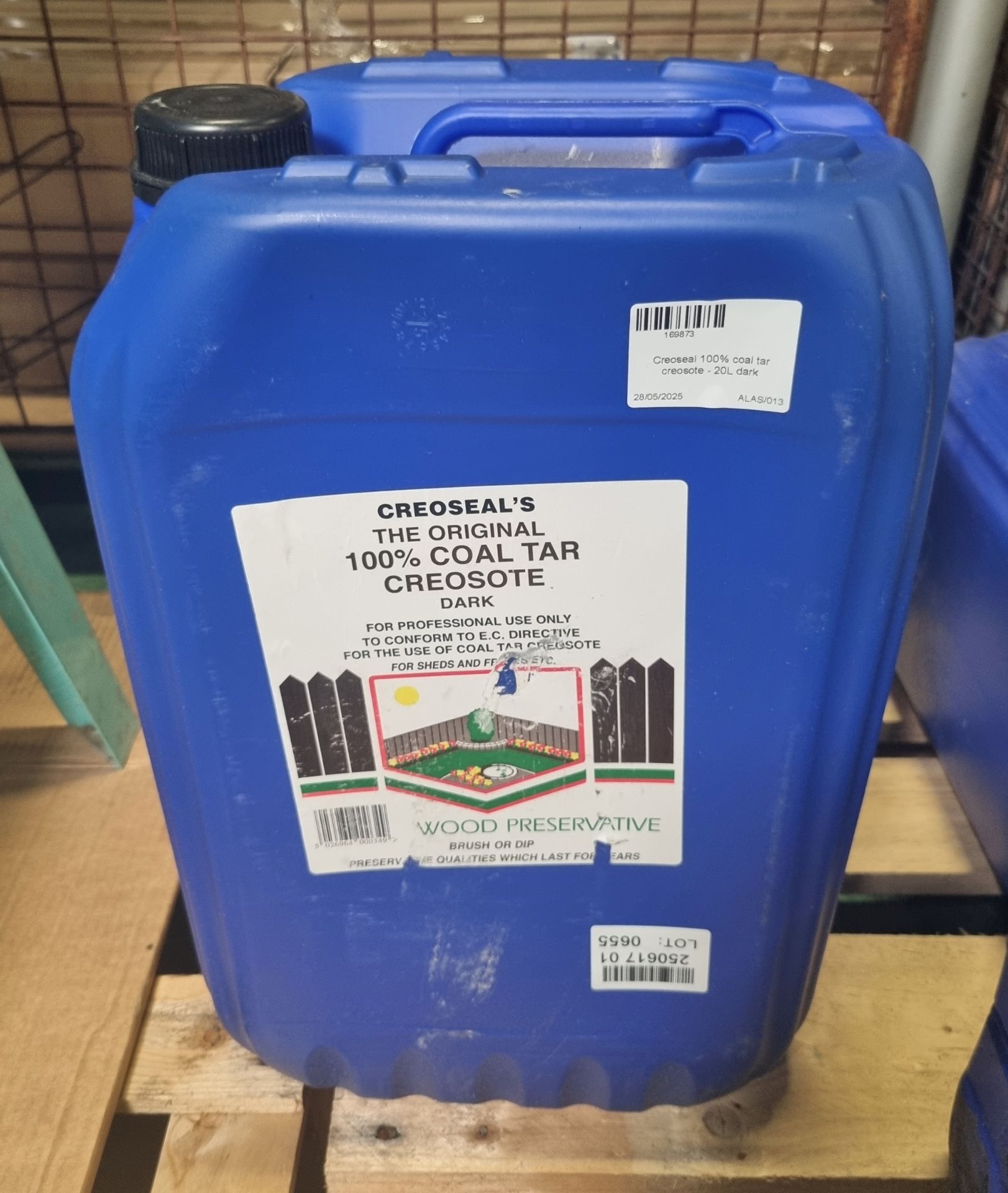 Creoseal 100% coal tar creosote - 20L - dark NOT FOR EXPORT FROM ...