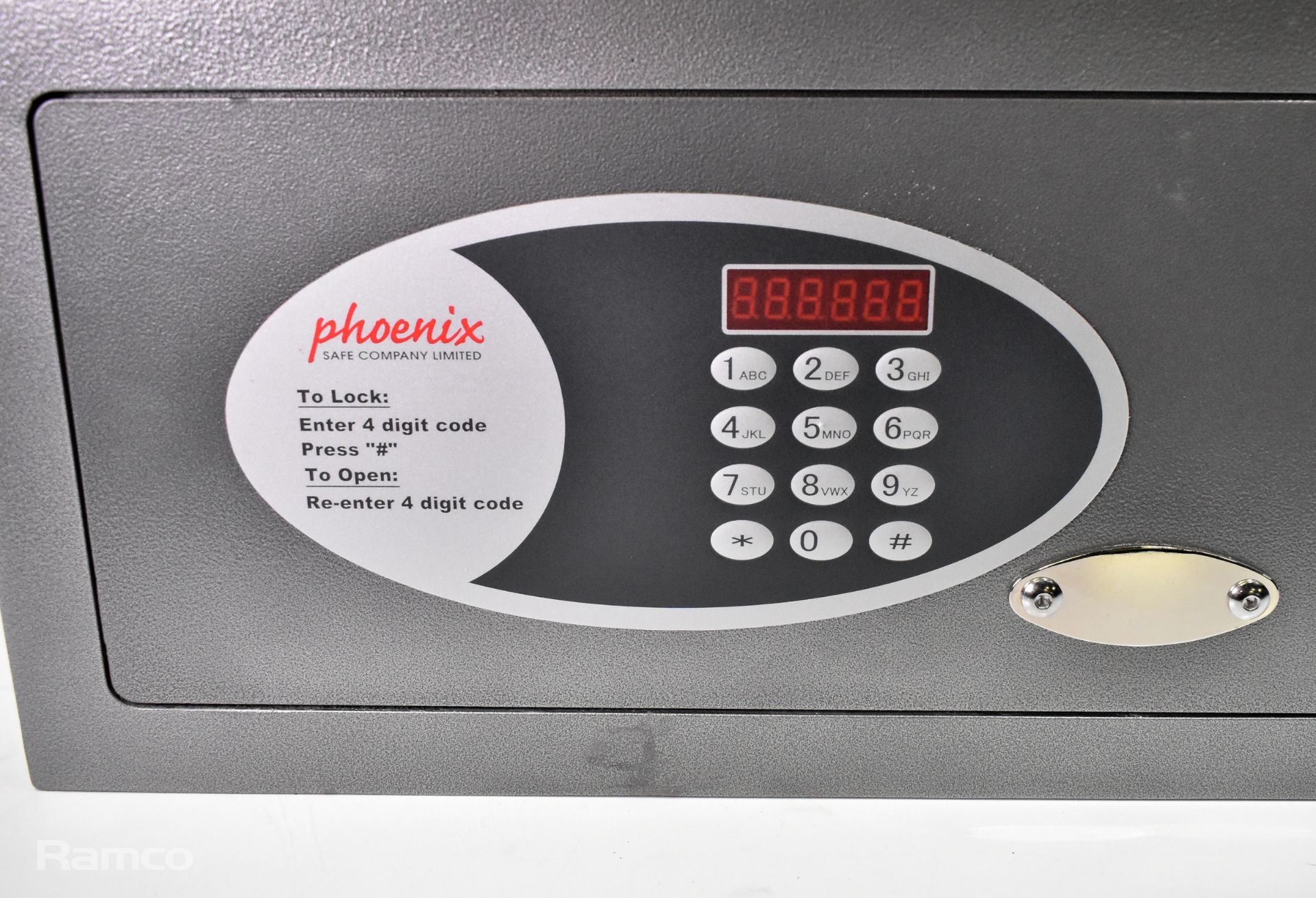 Phoenix Safe SS0311EH digital combination wall safe - graphite