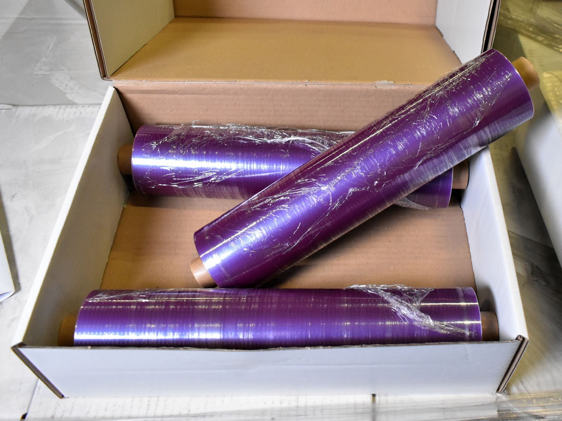 80x boxes of Bunzl Catering perforated cling film - 300mm x 500m - 3 ...
