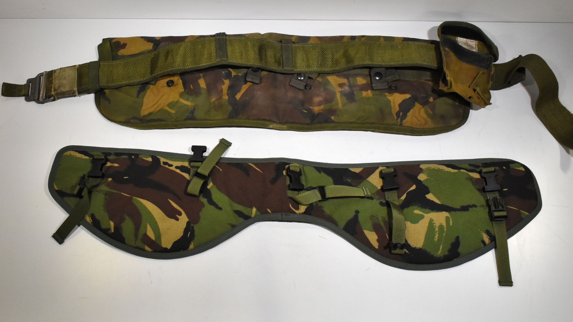 14x British Army DPM Hip Protection - mixed types - mixed sizes These ...