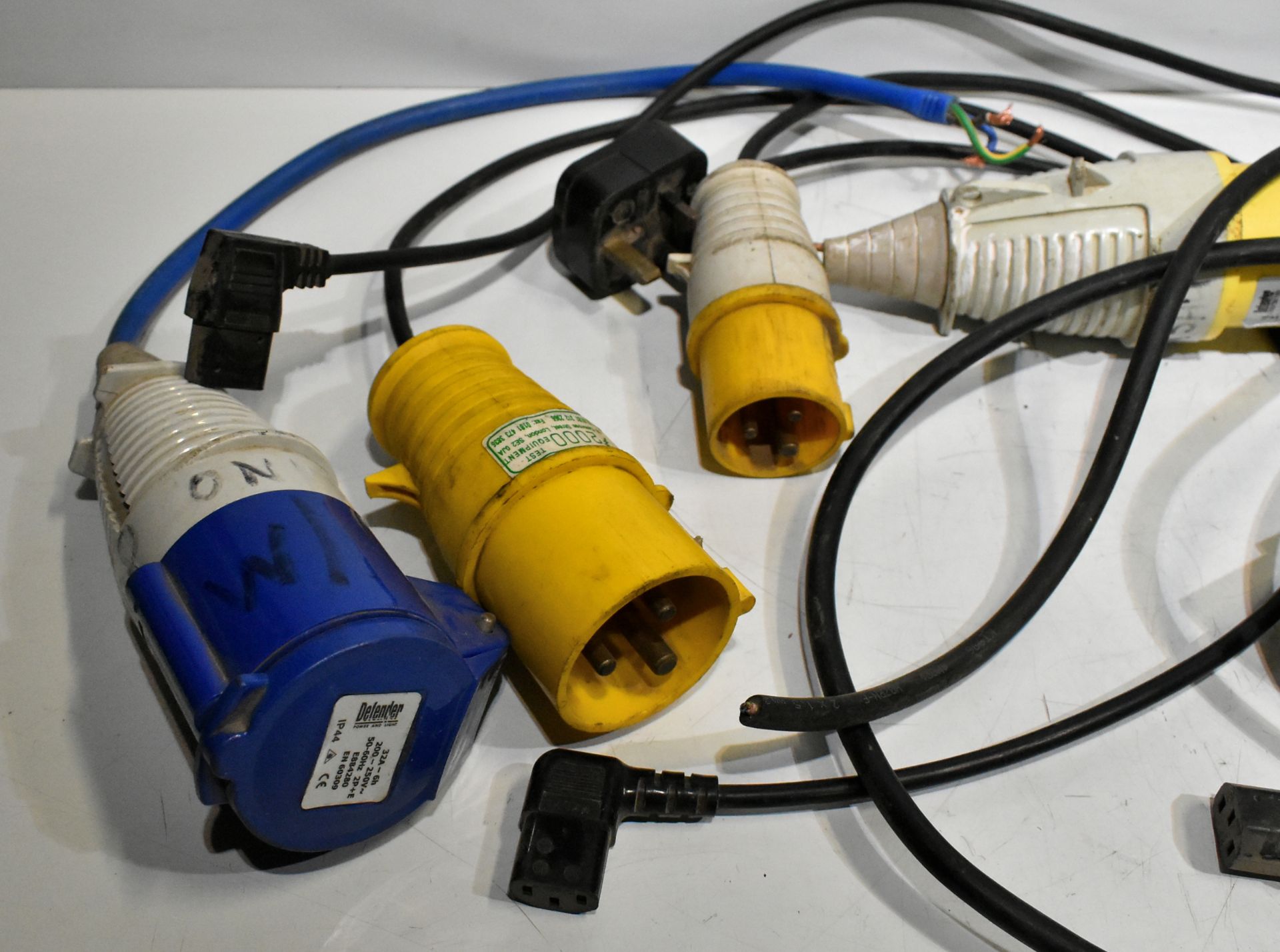 Various 13A & 16A cables and connectors