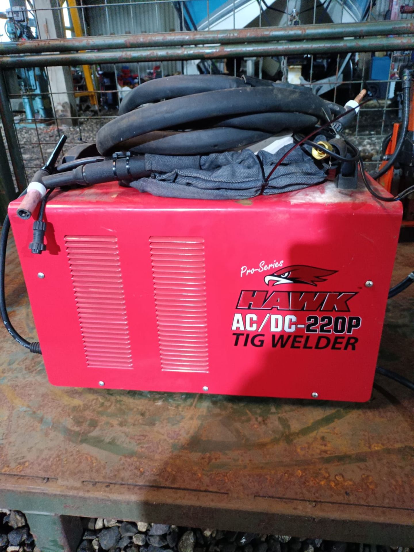 Hawk AC/DC 220P Tig welder - Powers up and looks to be in a good ...