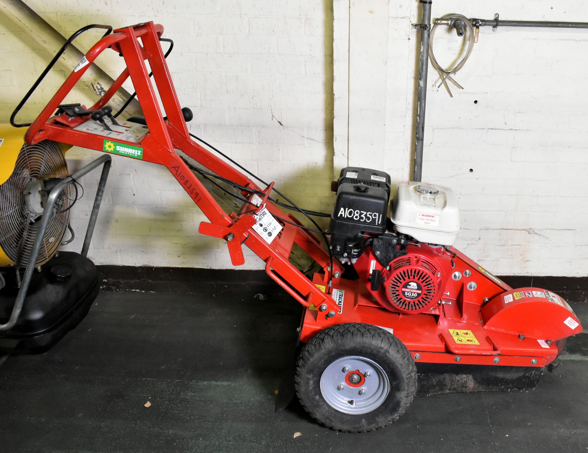 Tracmaster Camon SG30 8.7kW petrol stump grinder - Year: 2019 - W 630 x ...