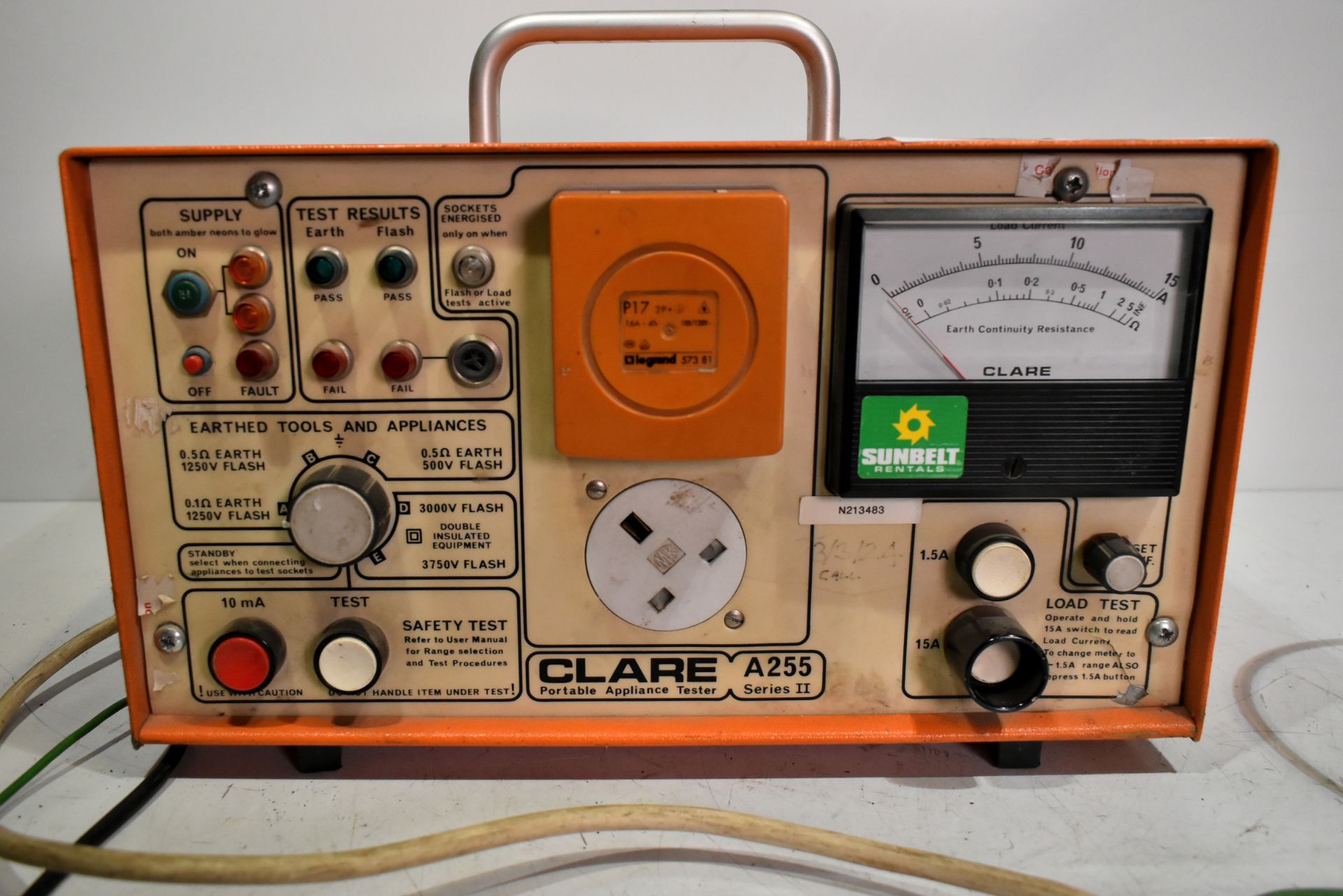 Clare A255 PAT tester